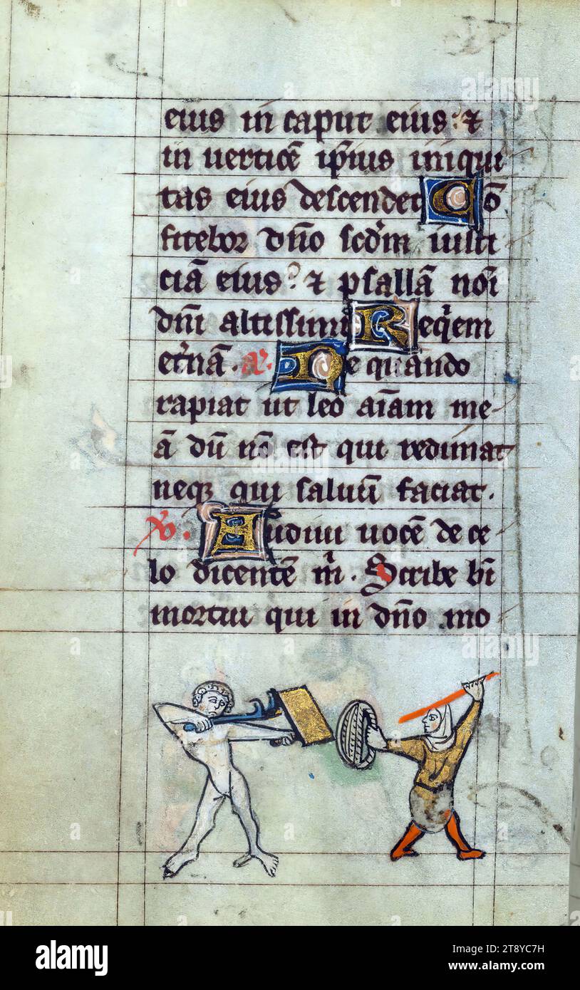 Libro delle ore, Marginalia, questo piccolo Libro delle ore è particolarmente interessante per ...