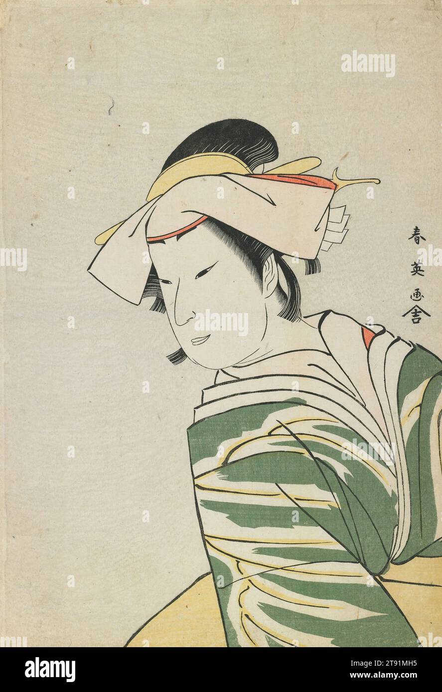 Nakamura Noshio II nel ruolo di Tonase, 1795, Katsukawa Shun'ei ...