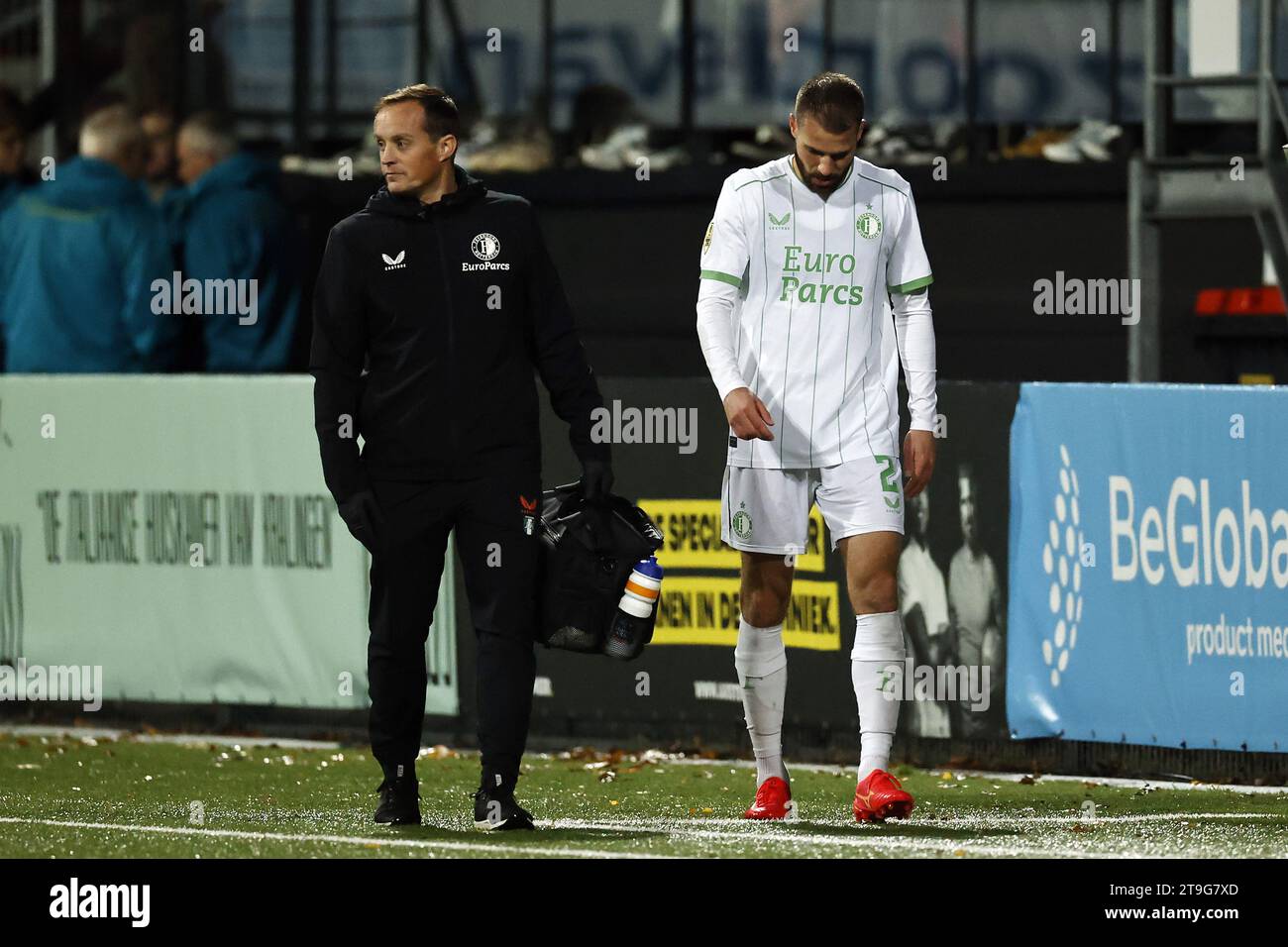 ROTTERDAM - Bart Nieuwkoop del Feyenoord si è infortunato durante la ...