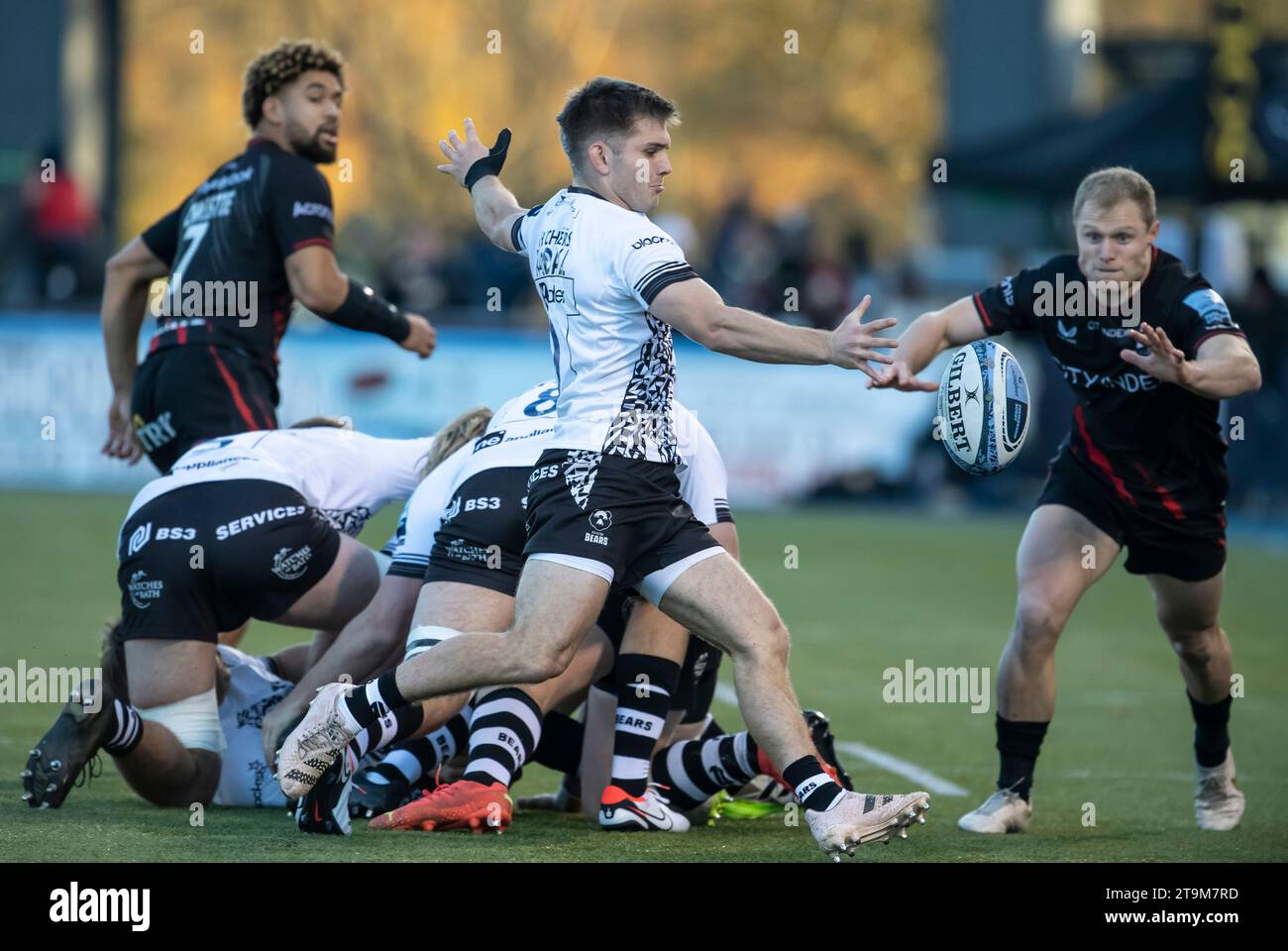 Bristol Bears Harry Randall in azione durante il Gallagher Premiership ...