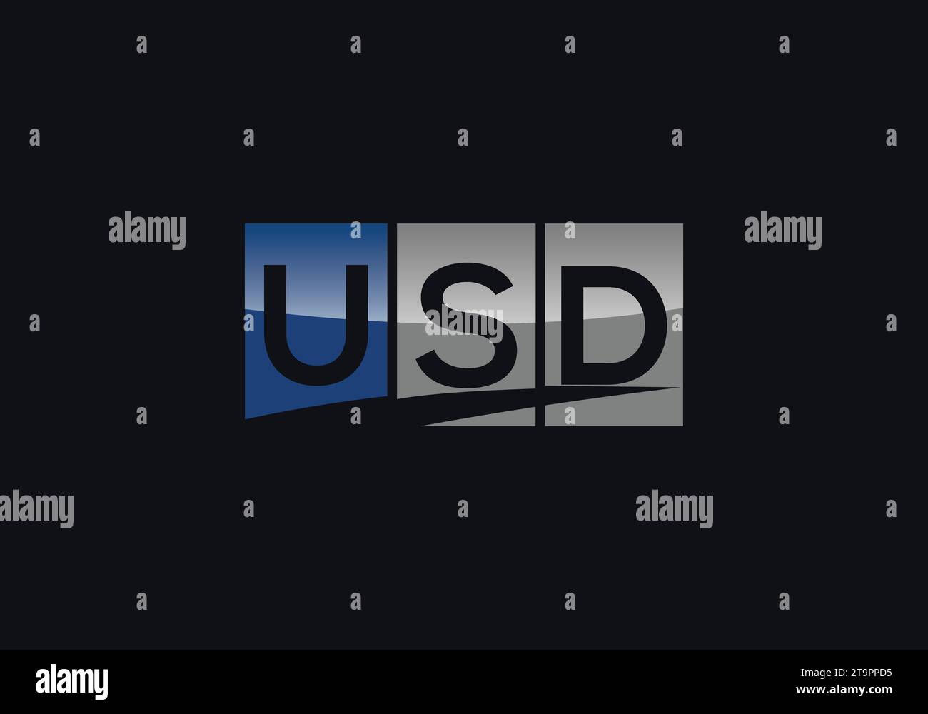 Usd logo design immagini e fotografie stock ad alta risoluzione - Alamy
