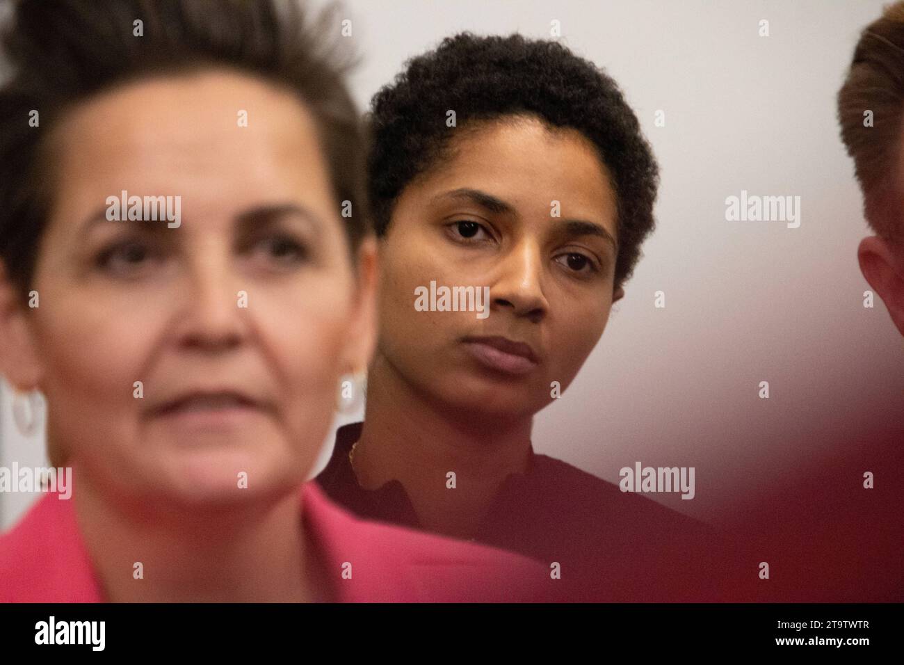 Conferenza stampa sull'accordo di bilancio per il 2024. Ministro delle ...