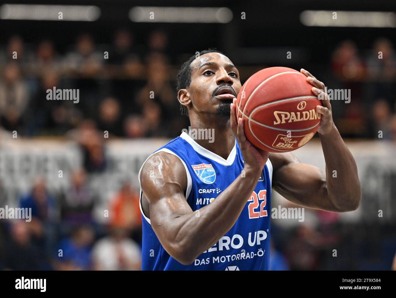 27 novembre 2023, Sassonia-Anhalt, Weißenfels: Basket: Bundesliga ...