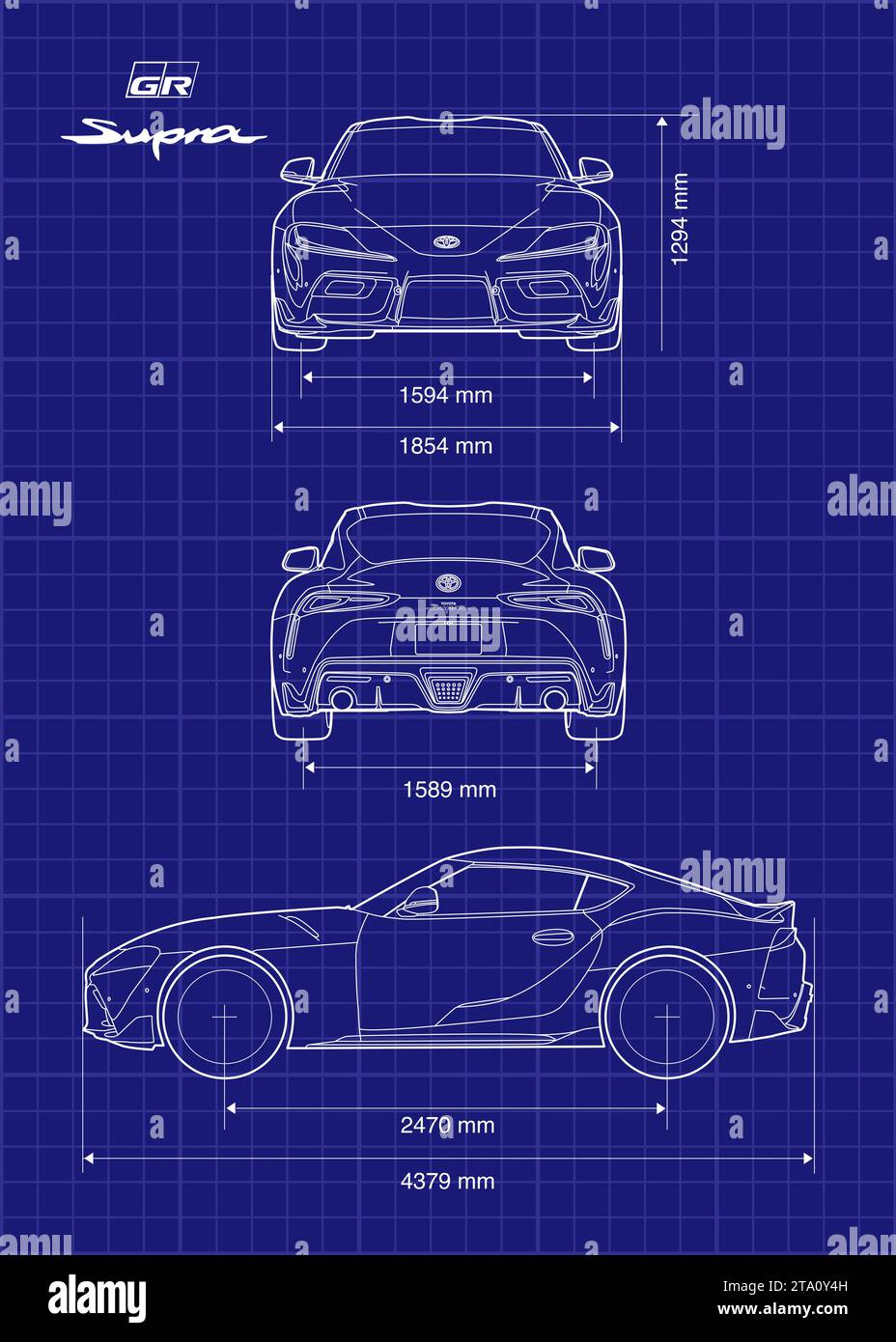 Toyota supra gr immagini e fotografie stock ad alta risoluzione - Alamy