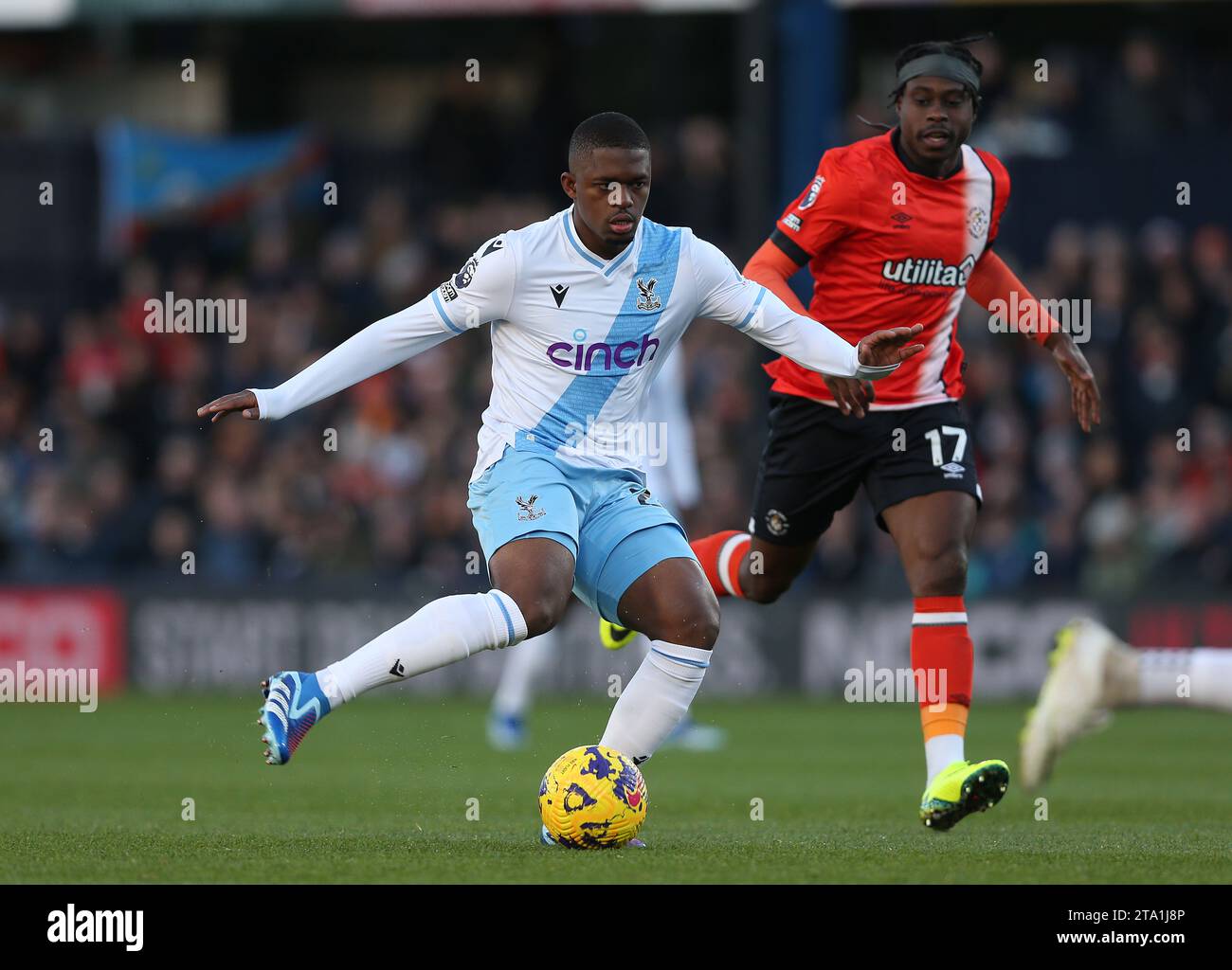 Cheick Doucoure di Crystal Palace. - Luton Town contro Crystal Palace ...