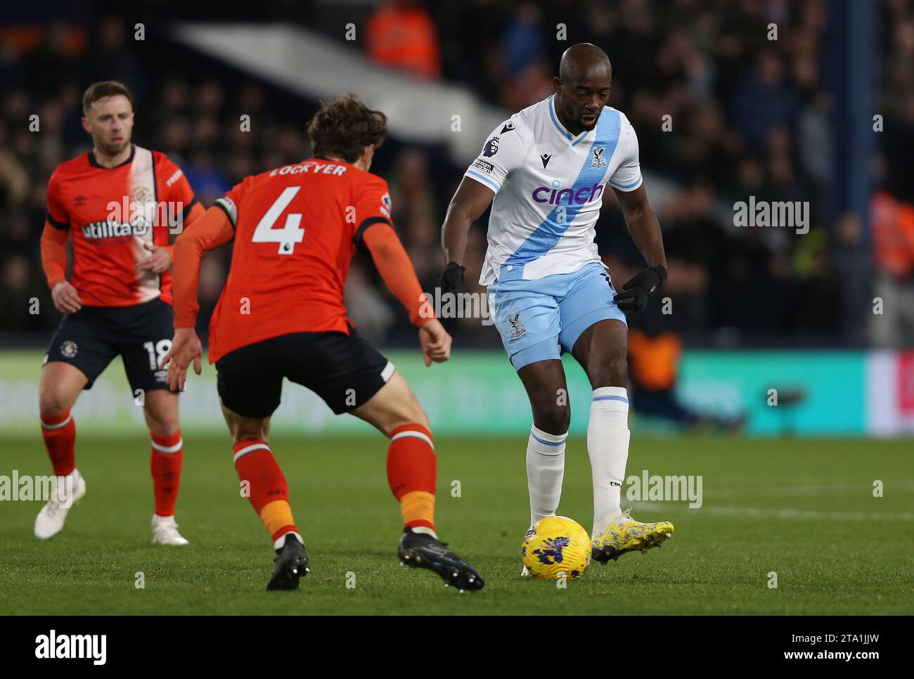 Jean-Philippe Mateta del Palazzo di cristallo. - Luton Town contro ...