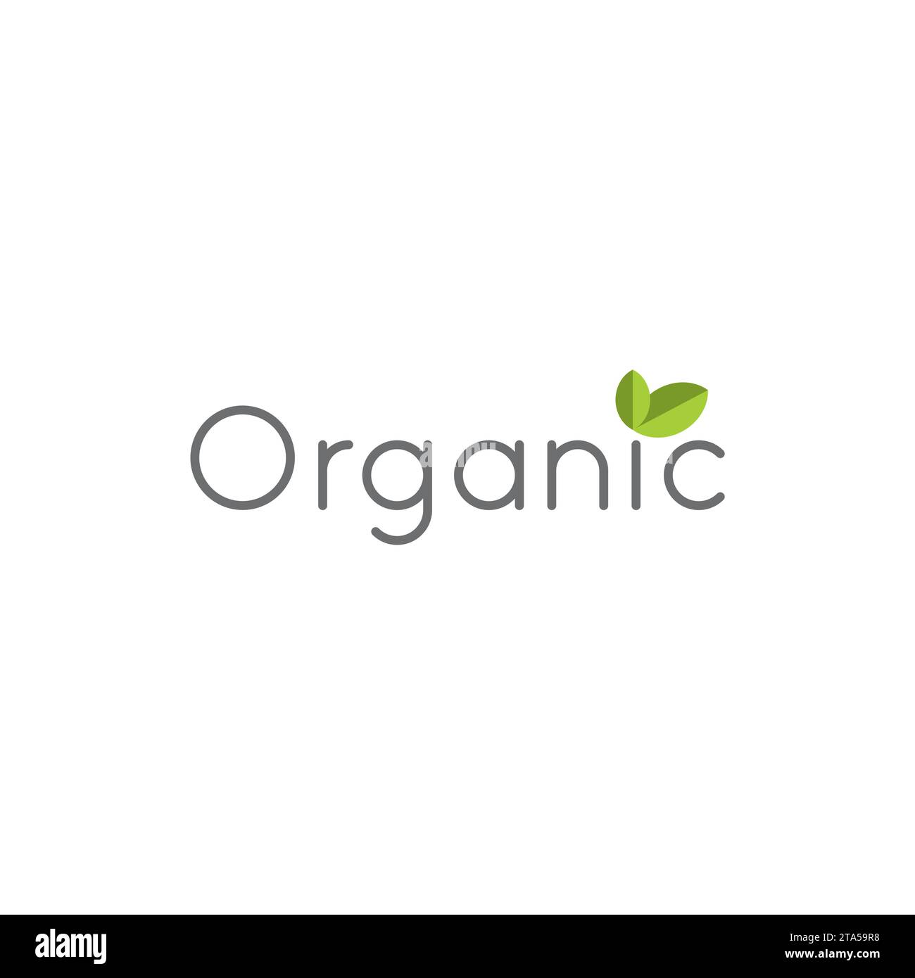 Logo organico certificato Immagini Vettoriali Stock - Alamy