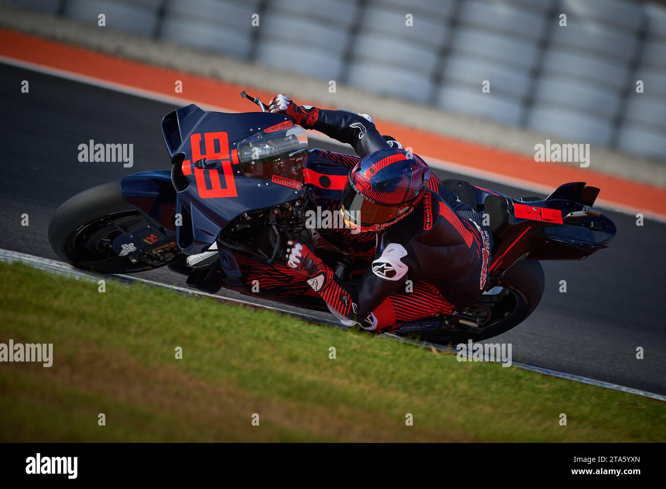 Marc Marquez, spagnolo e Gresini Racing MotoGP, ha gareggiato durante ...