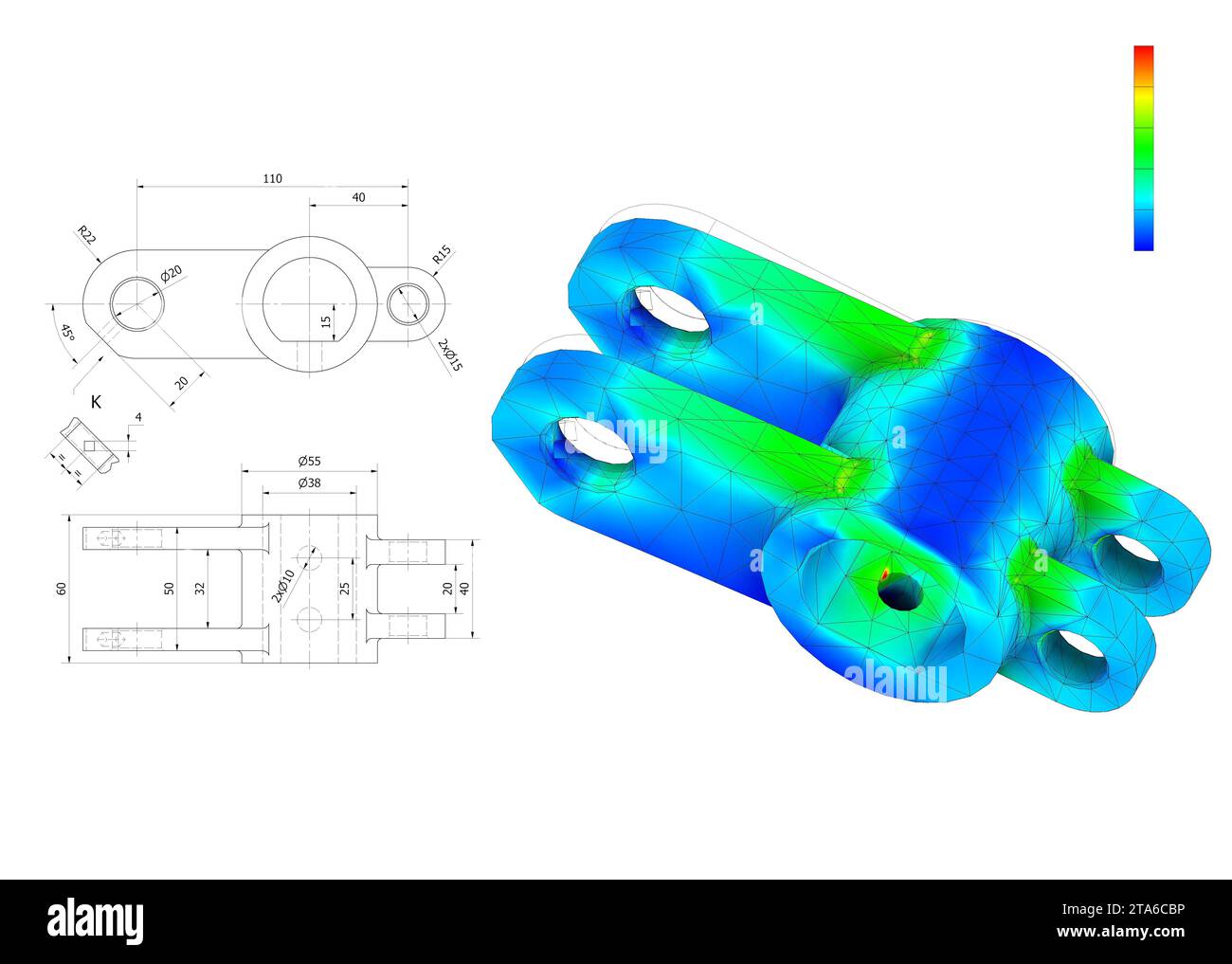 Il metodo degli elementi finiti, FEM, è una tecnica numerica utilizzata ...