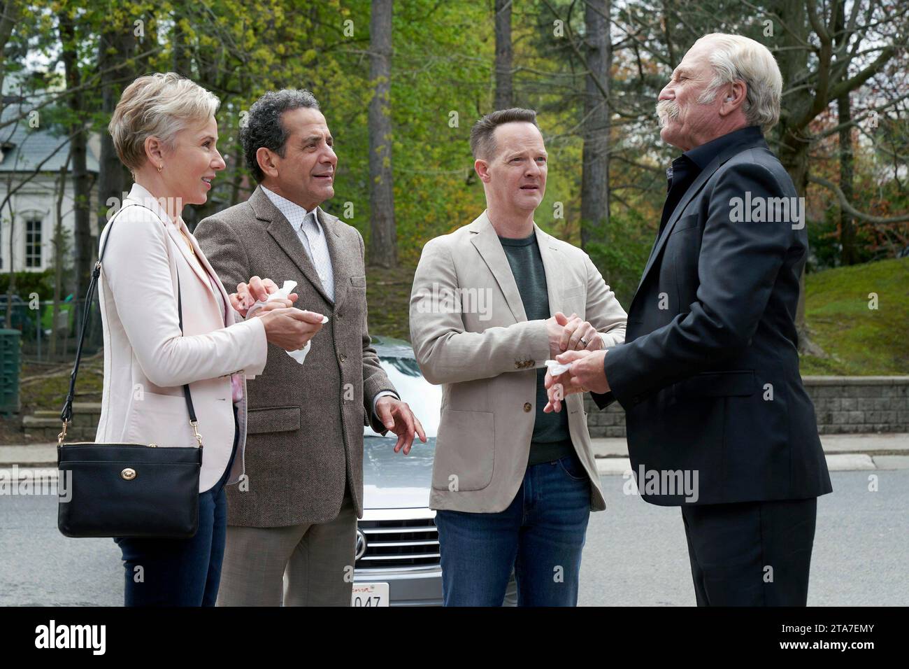 SIGNOR MONK'S LAST CASE: A MONK MOVIE, from Left: Traylor Howard, Tony ...