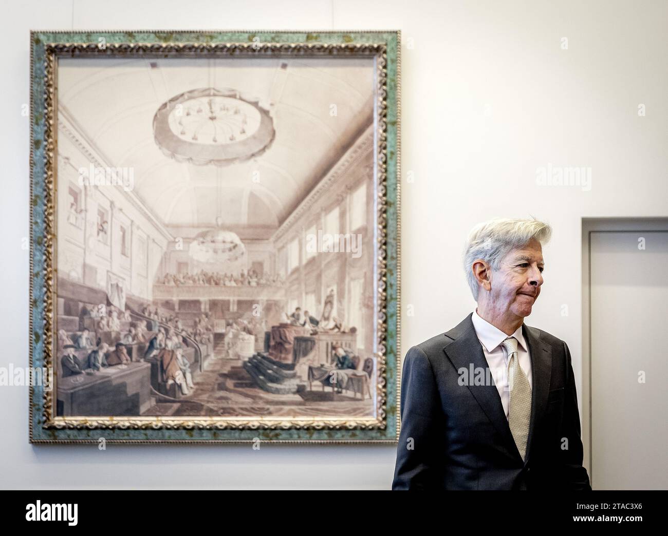 L'AIA - 30/11/2023, L'AIA - Scout Ronald Plasterk prima di una ...