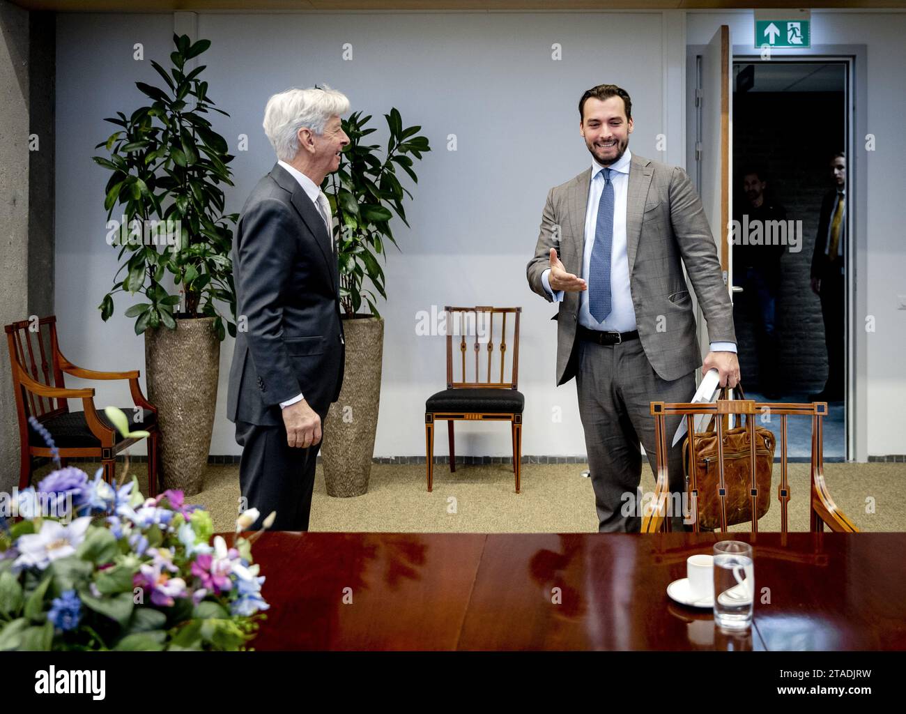 L'AIA - 30/11/2023, L'AIA - il leader del partito Thierry Baudet (FVD ...