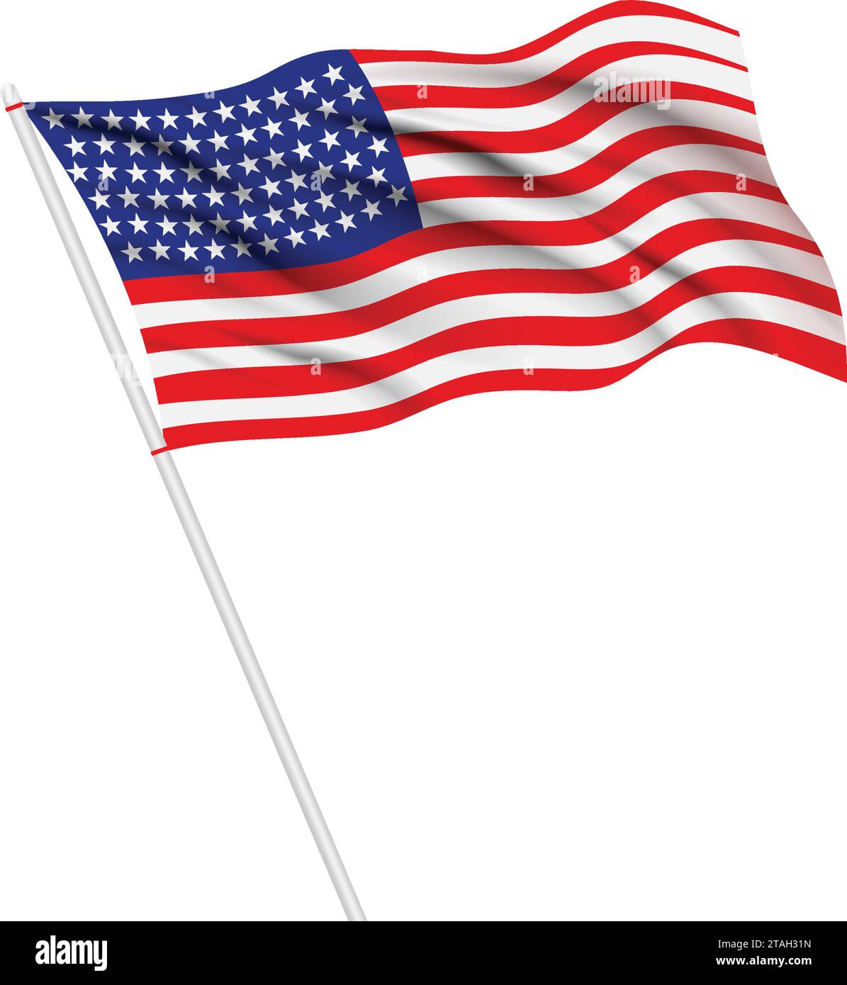 Bandiera nazionale americana Immagini Vettoriali Stock - Alamy