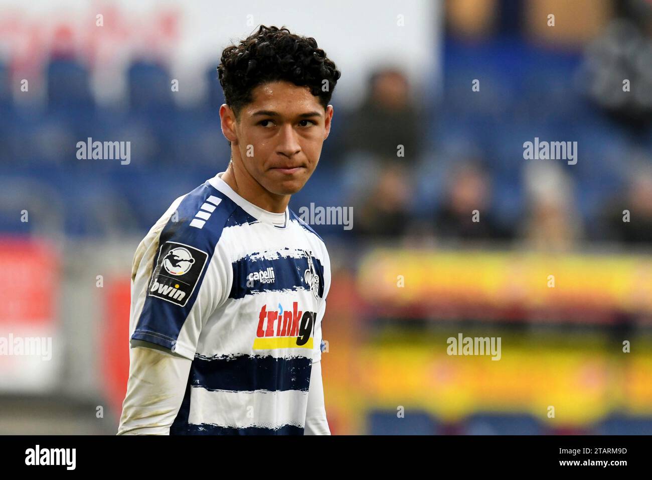 Duisburg, Deutschland. 2 dicembre 2023. Santiago Castaneda (MSV ...