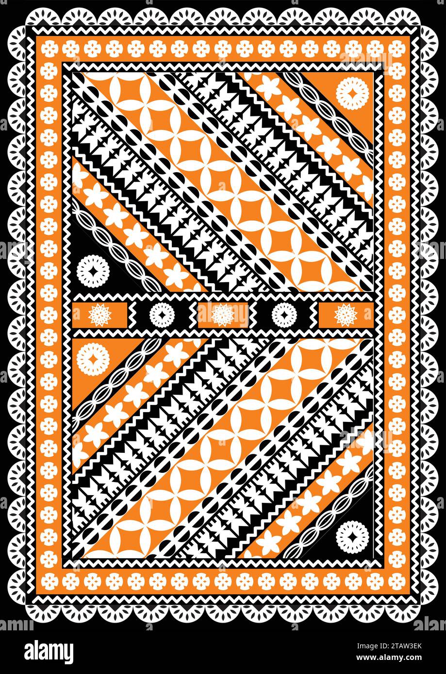 Design tapa fijiano immagini e fotografie stock ad alta risoluzione - Alamy