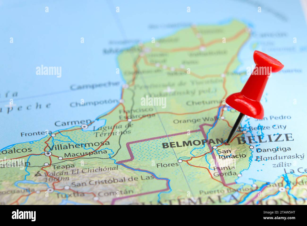 Mappa di belmopan immagini e fotografie stock ad alta risoluzione - Alamy