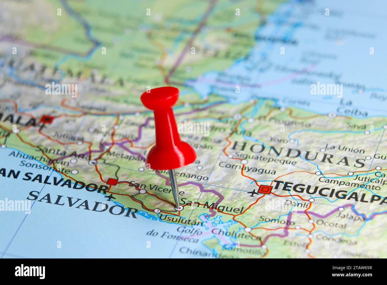 Mappa dell'isola di san salvador immagini e fotografie stock ad alta ...