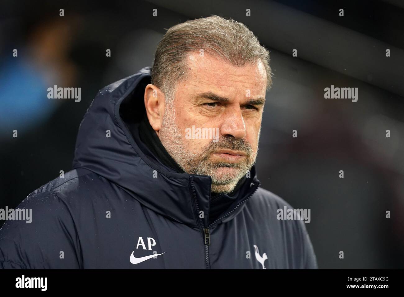 L'allenatore del Tottenham Hotspur Ange Postecoglou prima della partita ...