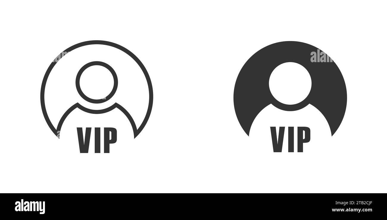 Persona vip Immagini Vettoriali Stock - Alamy