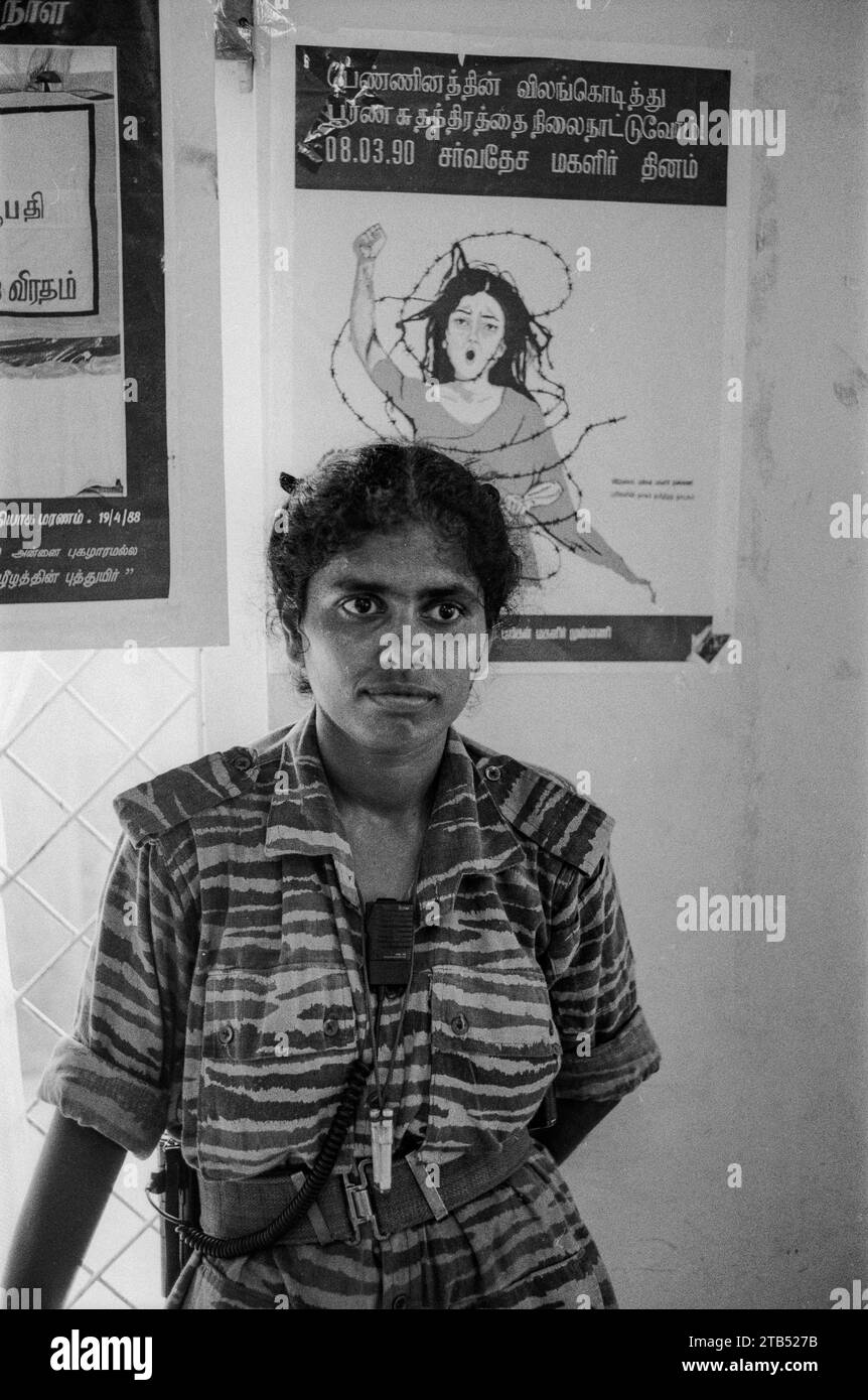 Le Tigri per la liberazione del Tamil Eelam LTTE hanno combattuto per ...