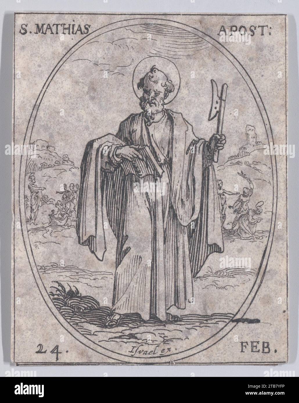S. Mathias, apotre (San Matteo, Apostolo), 24 febbraio, da Les Images ...