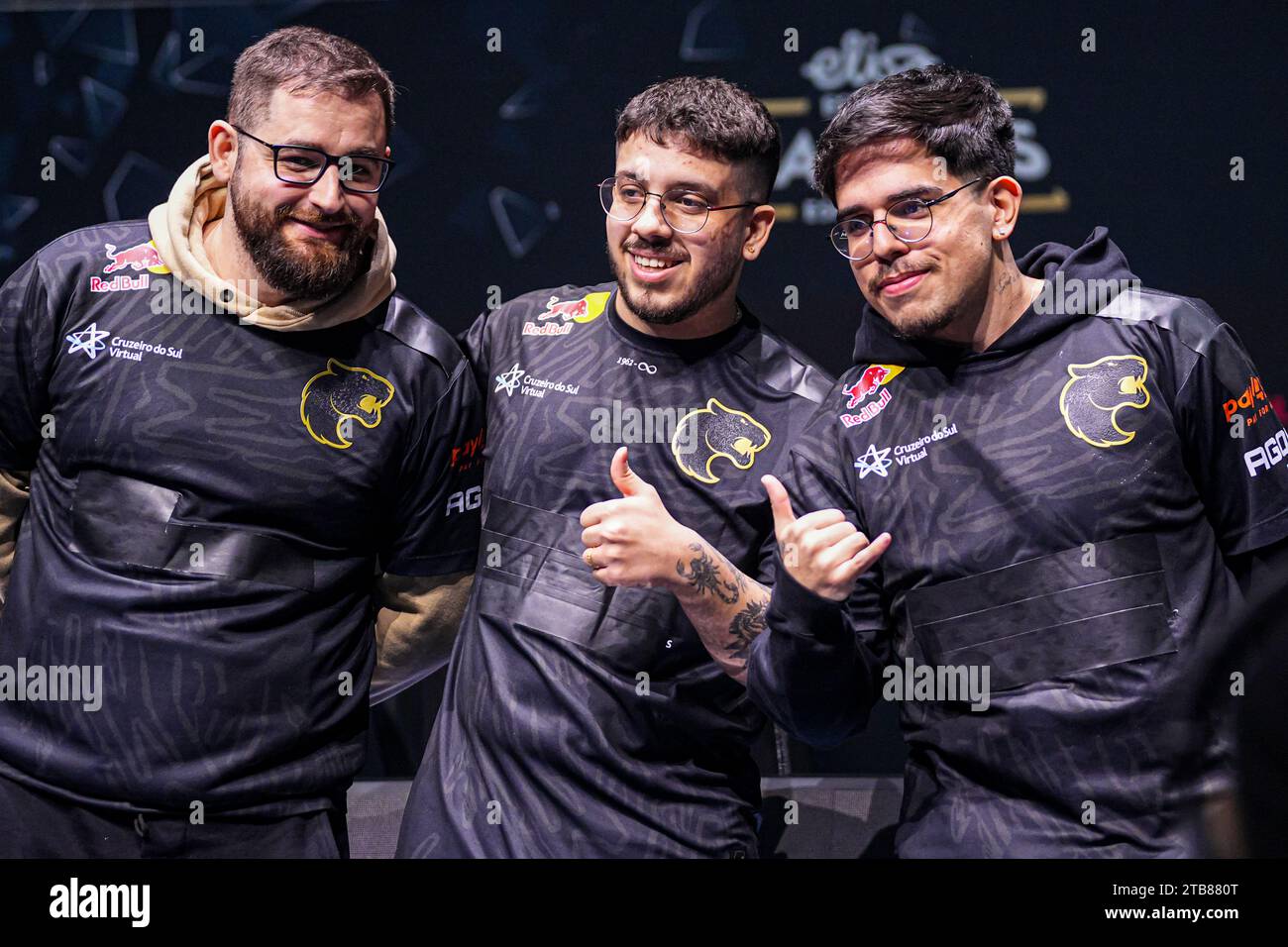 ESPOO, FINLANDIA - 2 DICEMBRE: Gabriel "caduto" Toledo di FURIA, Kaike ...