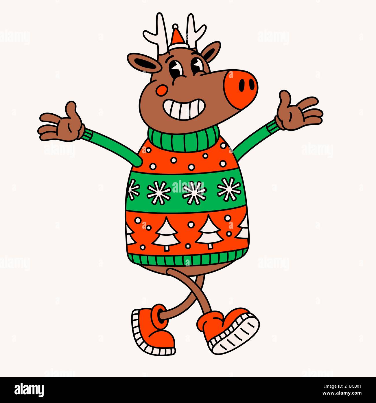 Vettori brutto vettore di icona maglione di natale immagini e ...