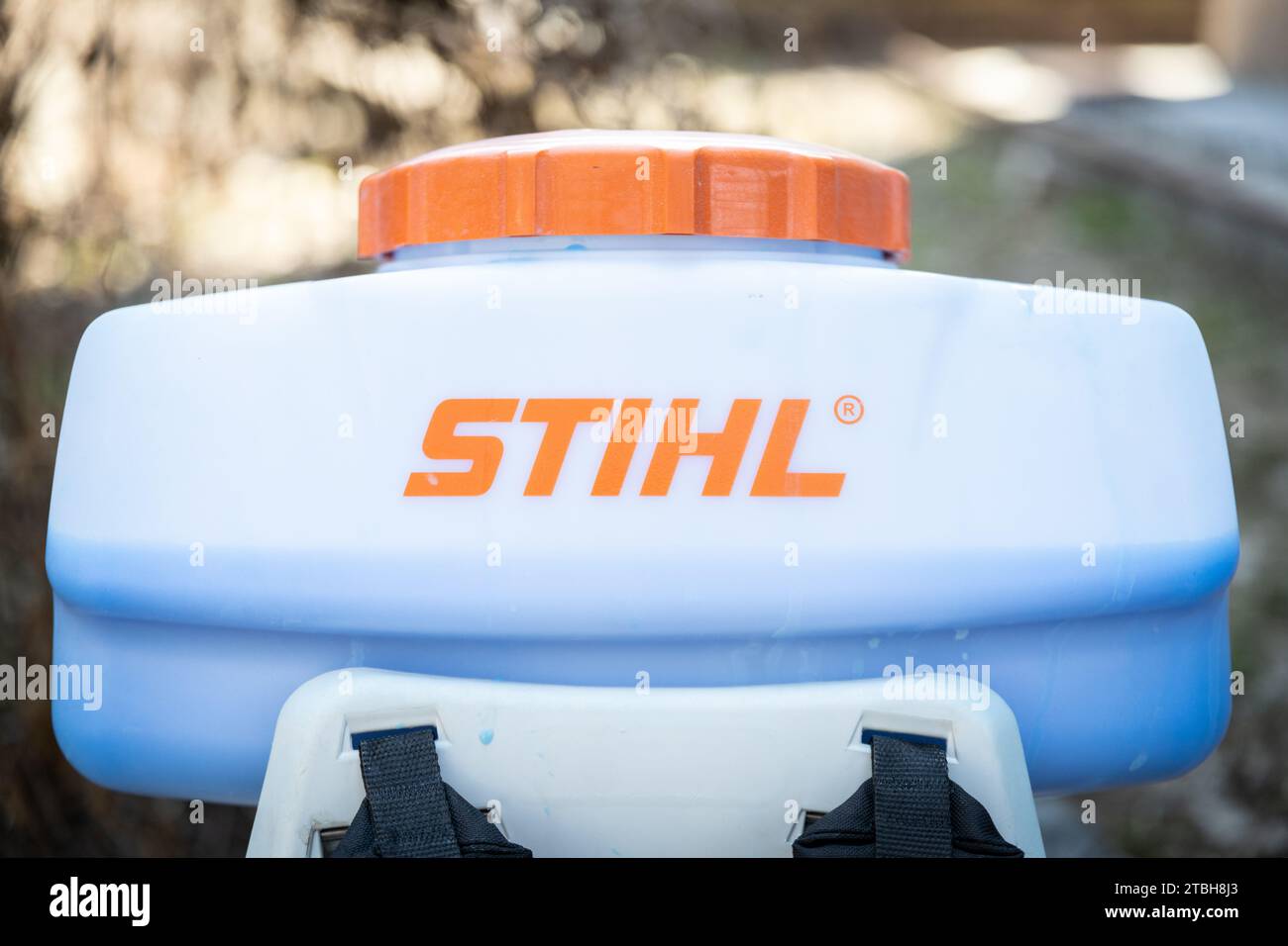 Stihl logo immagini e fotografie stock ad alta risoluzione - Alamy