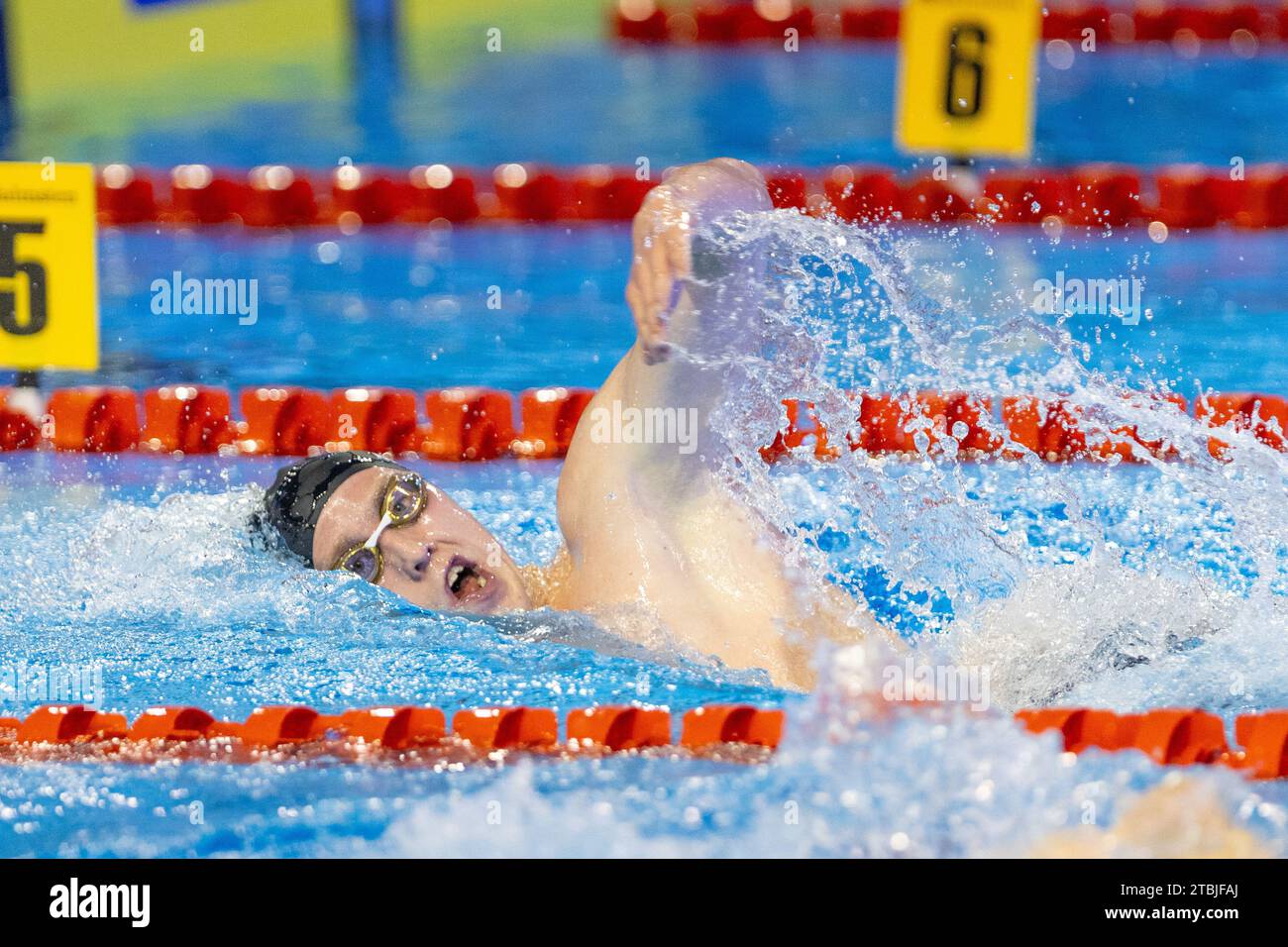 Daniel Wiffen, irlandese, durante i 1500m Freestyle di menÂ €™ai LEN ...