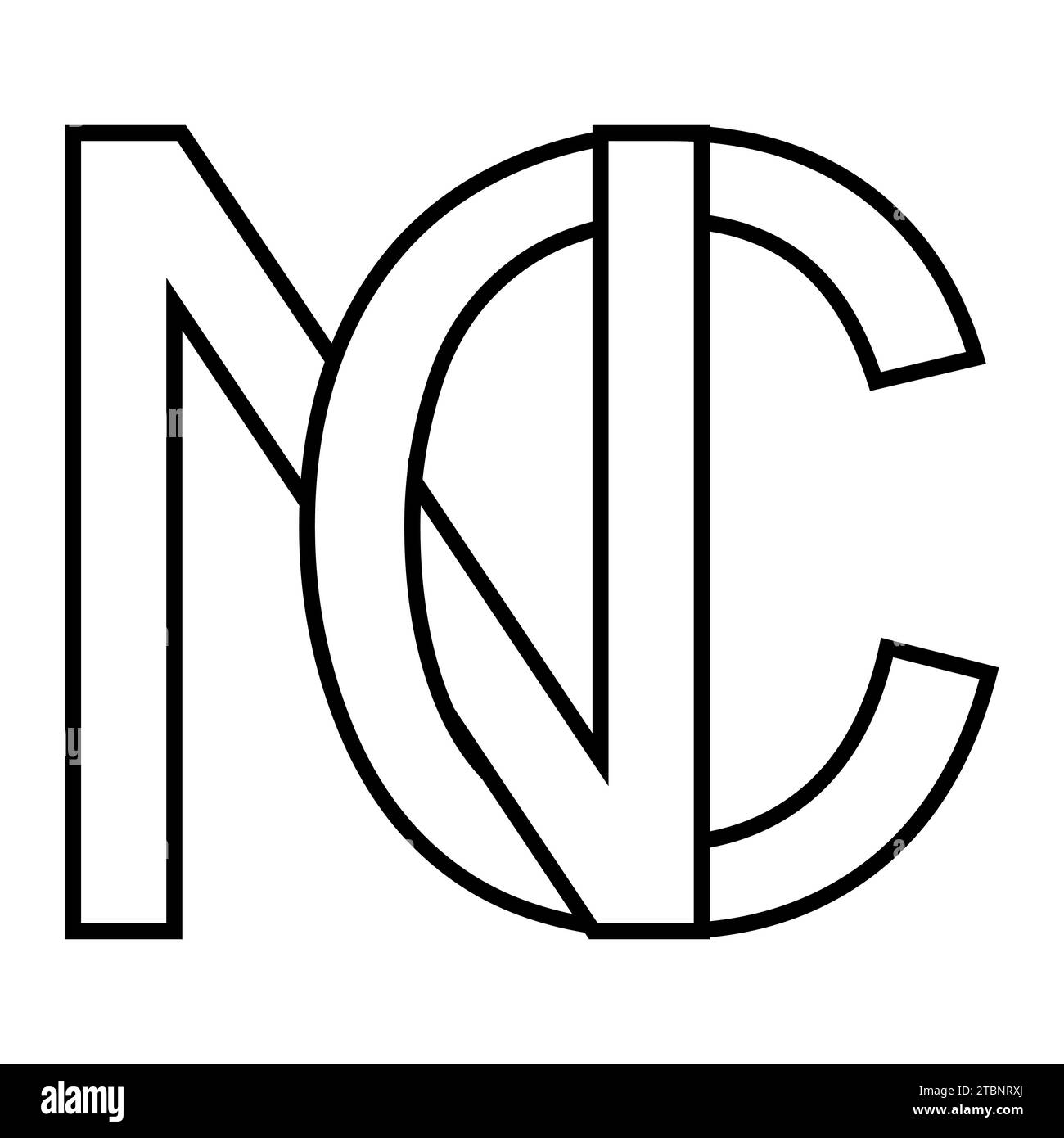 Lettera cn Foto e Immagini Stock in Bianco e Nero - Alamy