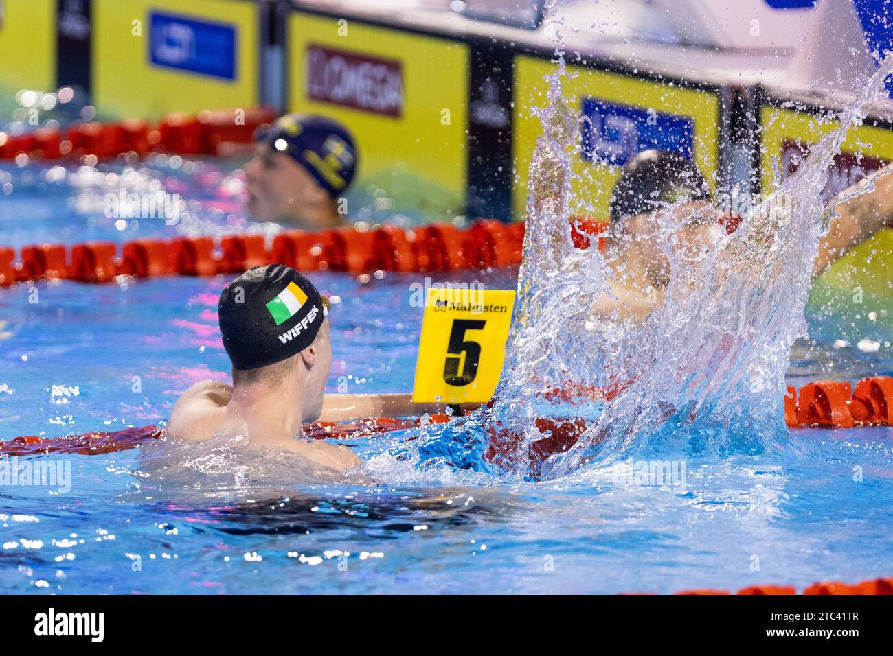Wiffen Daniel d'Irlanda festeggia la vittoria e l'impostazione del ...