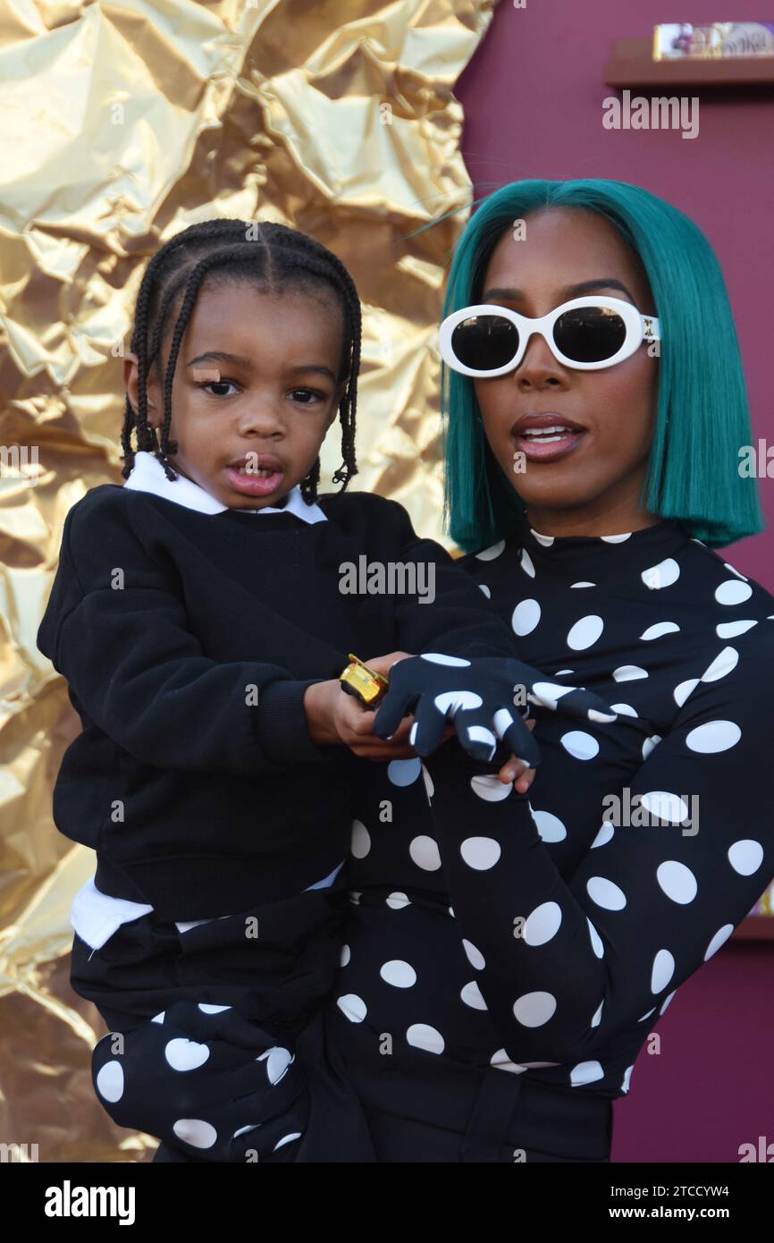 Los Angeles, California, USA 10 dicembre 2023 la cantante Kelly Rowland ...