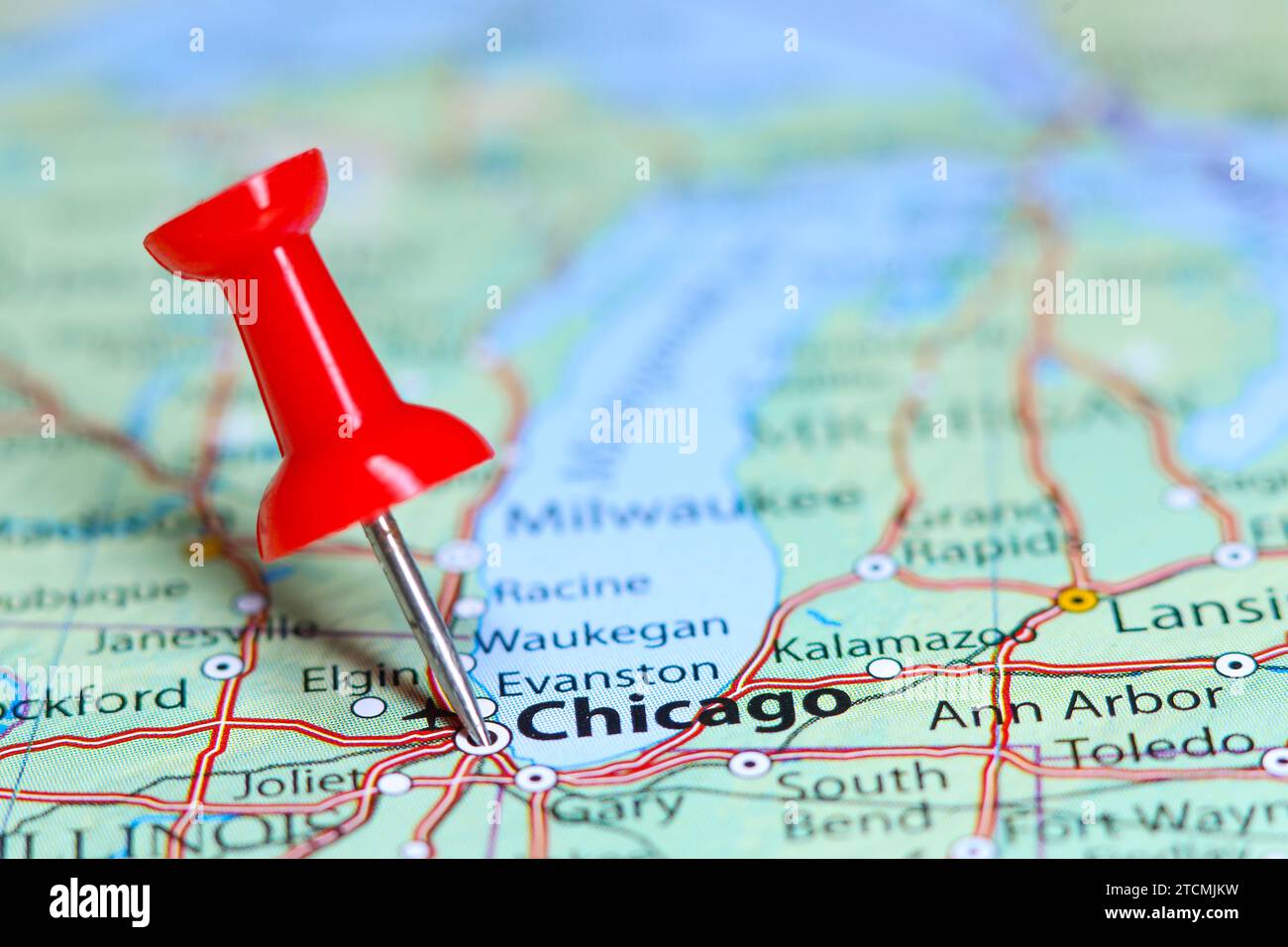 Mapa político de illinois immagini e fotografie stock ad alta ...