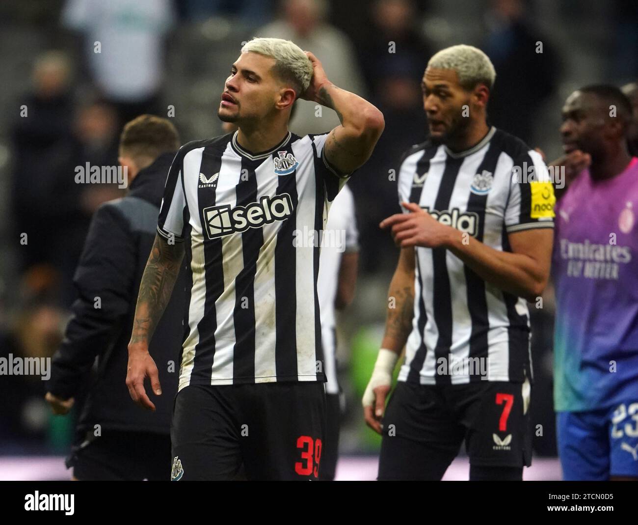 Bruno Guimaraes del Newcastle United sembra deposto dopo la partita di ...