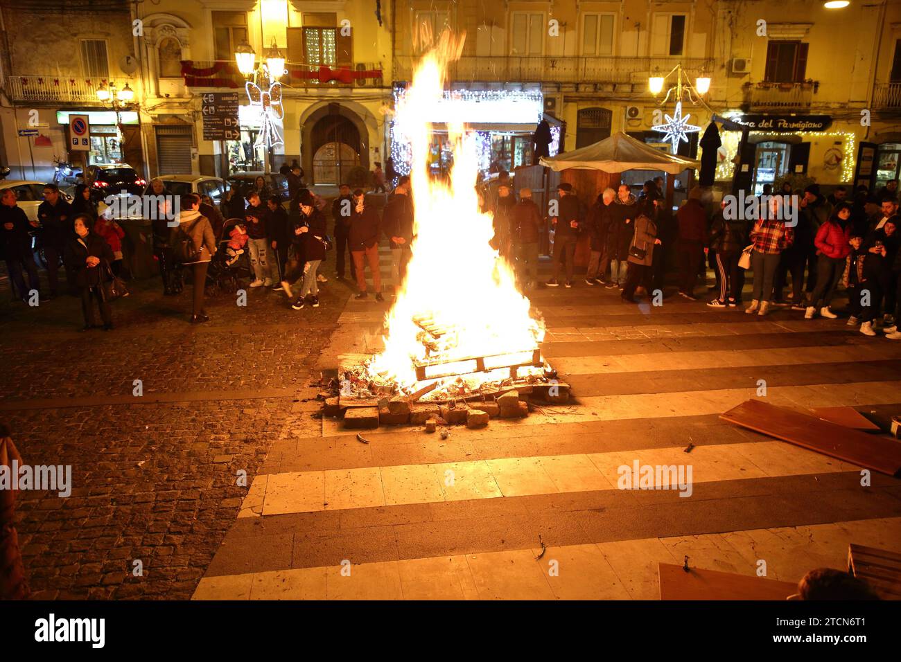 Pagani, Salerno, Italia. 13 dicembre 2023. Nel giorno della festa di ...