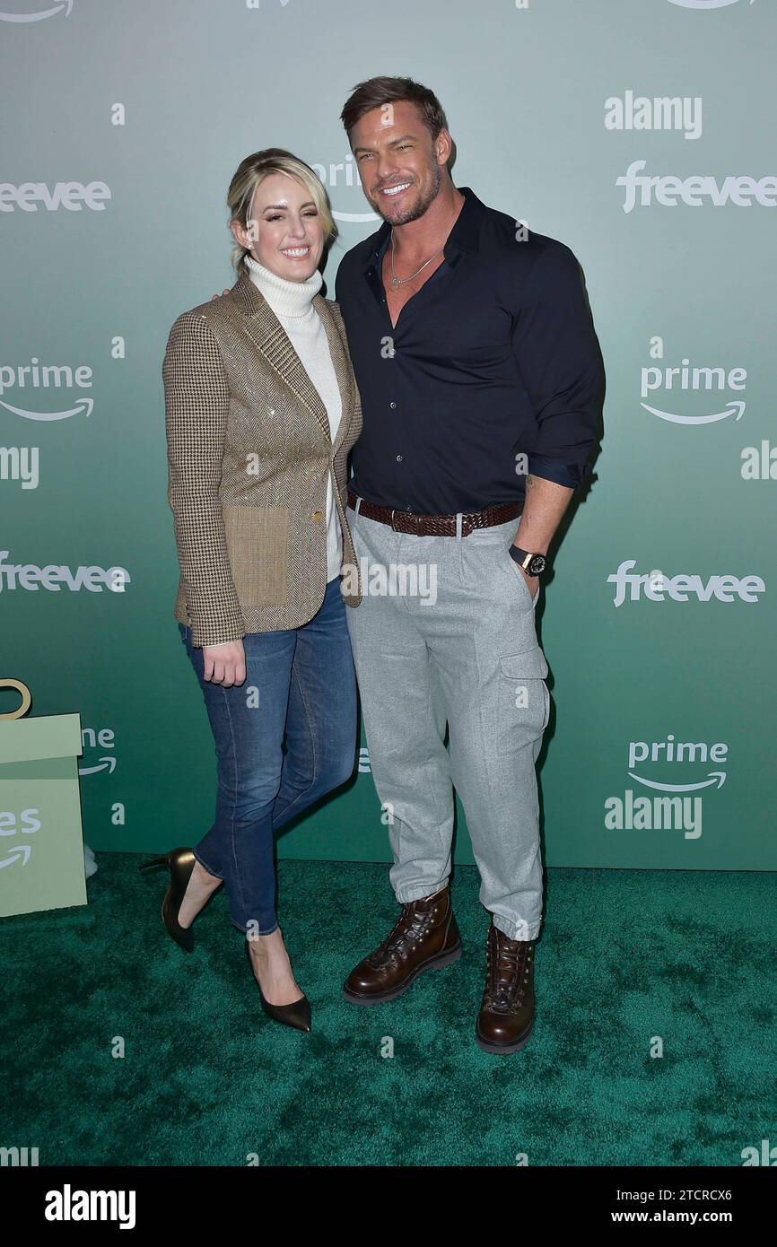 Alan Ritchson mit Ehefrau Catherine Ritchson bei der Amazon Freevee e ...
