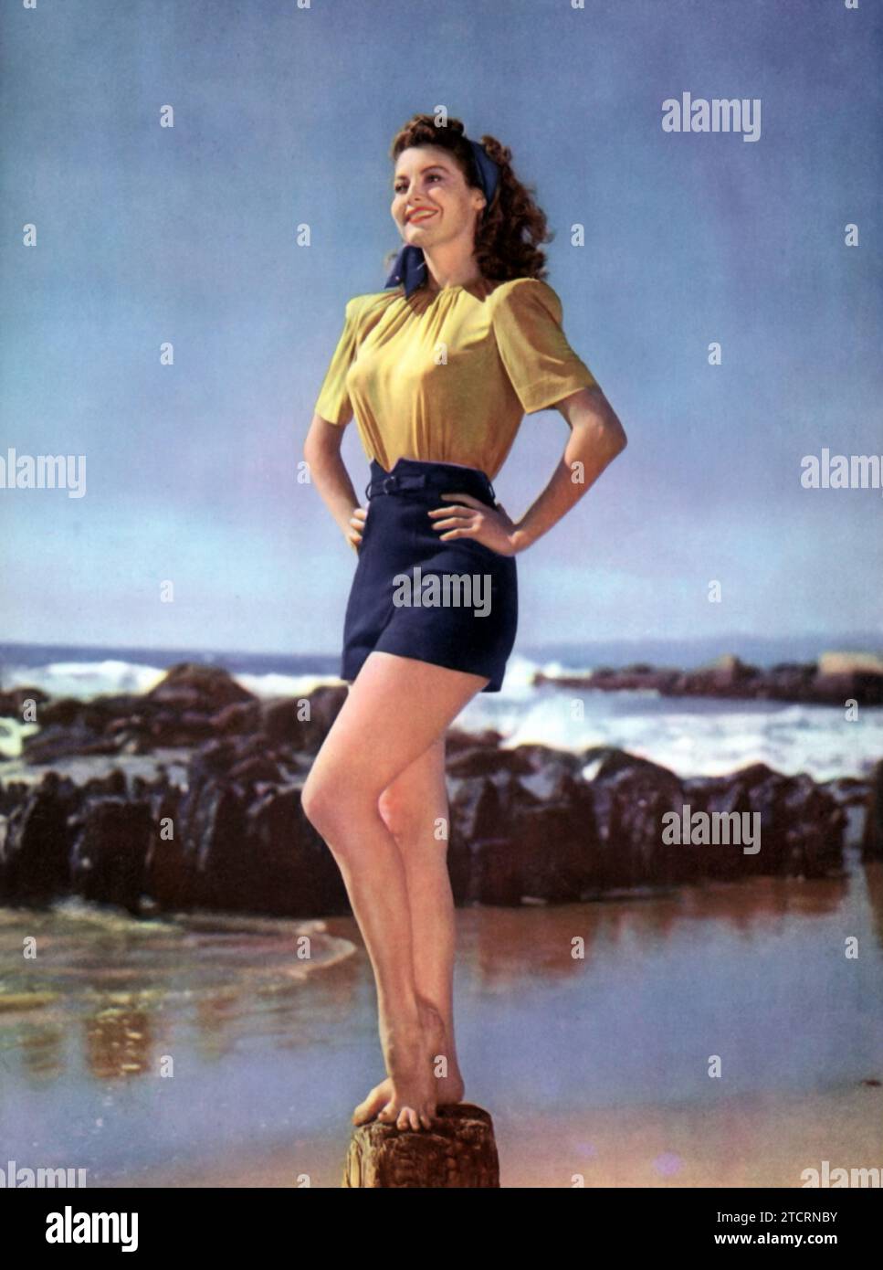 La fotografia cattura Ava Gardner, l'attrice iconica degli anni '1940 e ...