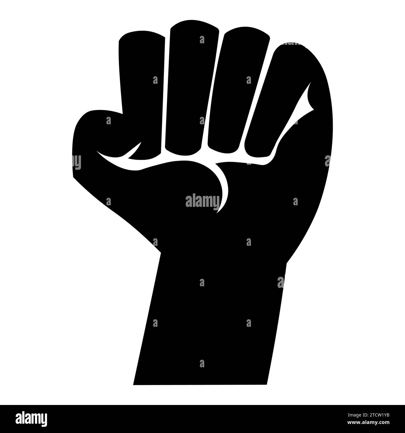 Simbolo di rivolta Foto e Immagini Stock in Bianco e Nero - Alamy