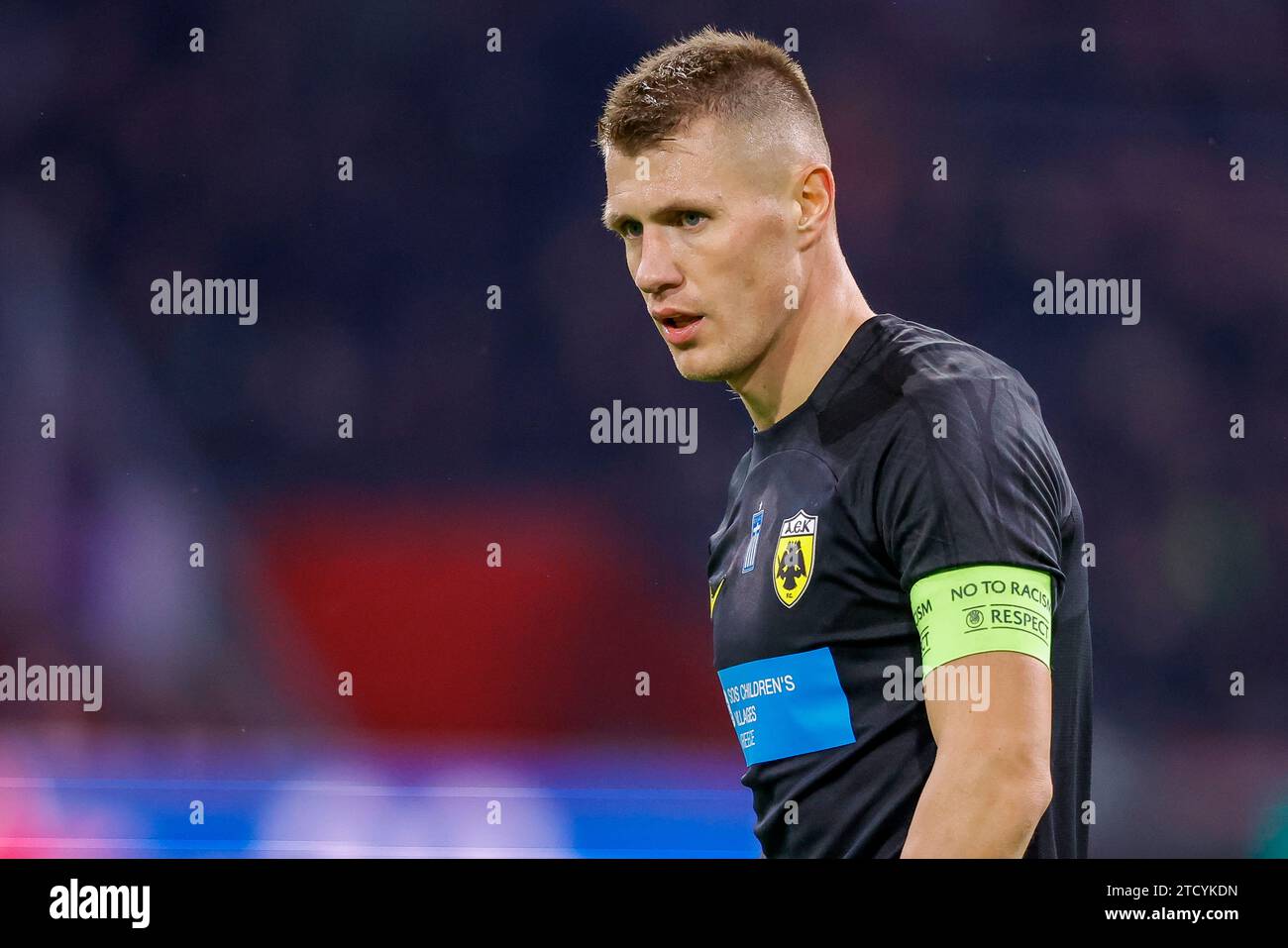 AMSTERDAM, PAESI BASSI - 14 DICEMBRE: Damian Szymanski (AEK Athene ...