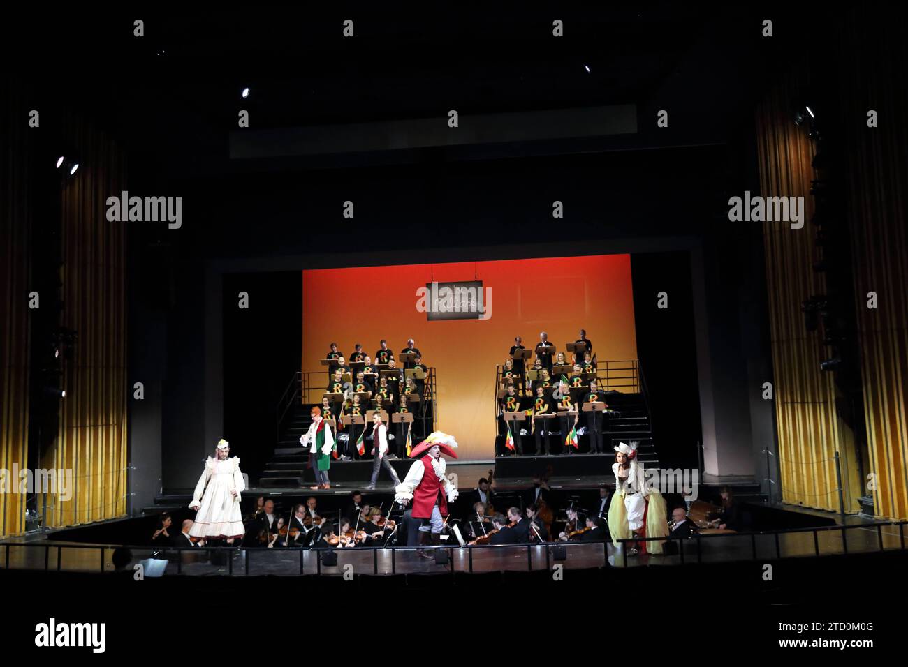 Johannes Dunz als Fragoletto, Alexander Kaimbacher als Falsacappa und ...