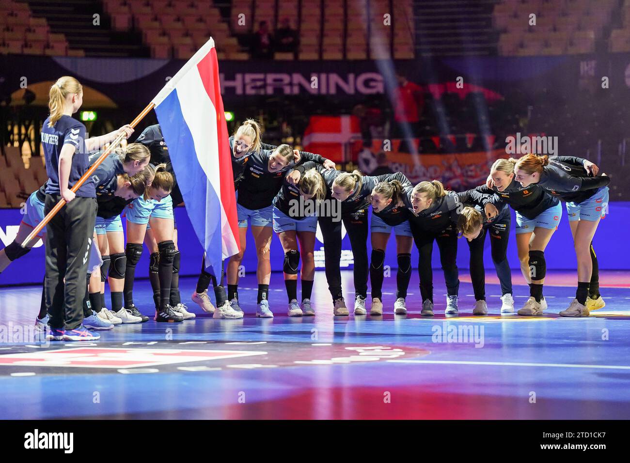 HERNING, DANIMARCA - 15 DICEMBRE: Laura van der Heijden, Yvette Broch ...