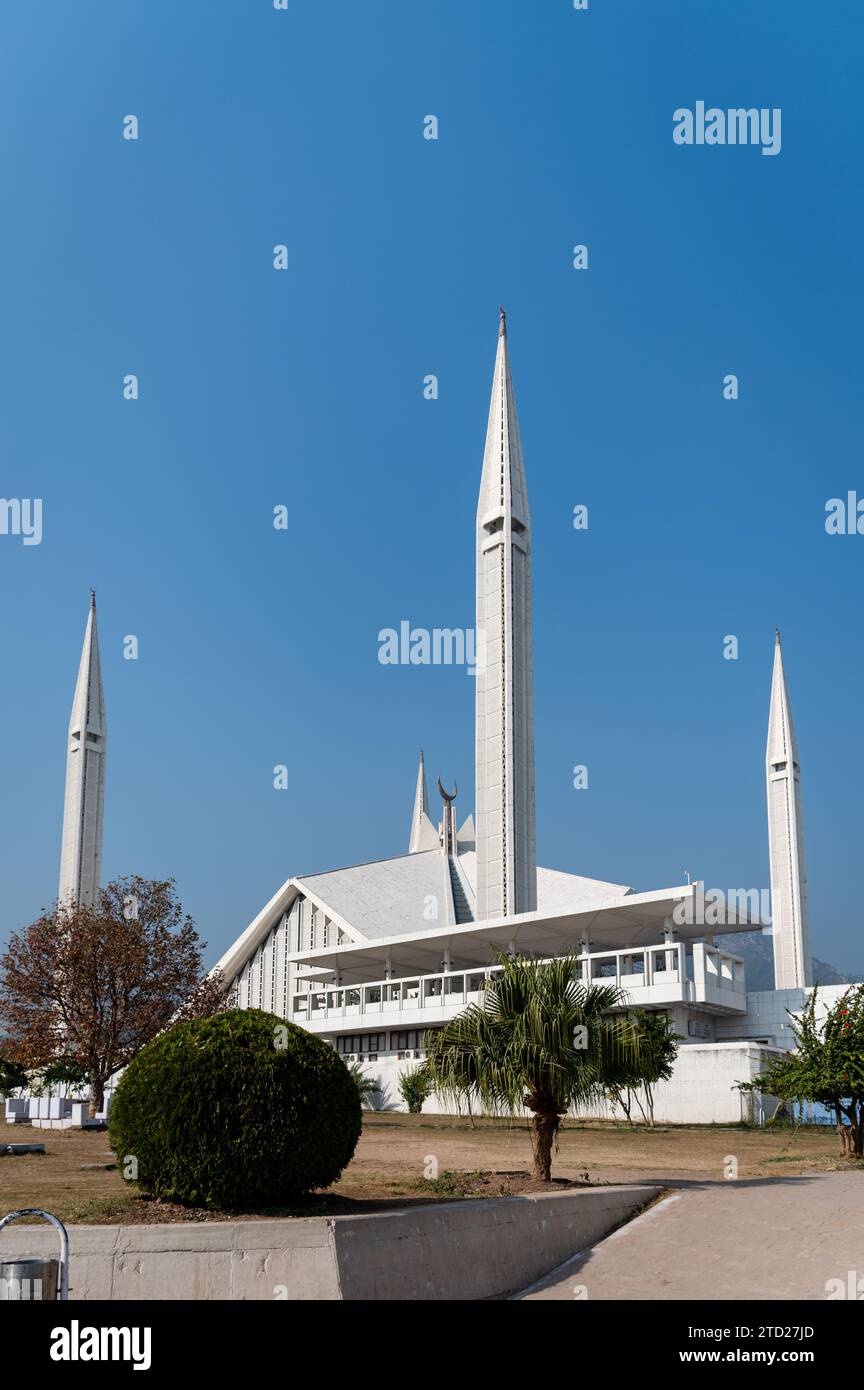 Faisal mosque islamabad pakistan immagini e fotografie stock ad alta ...