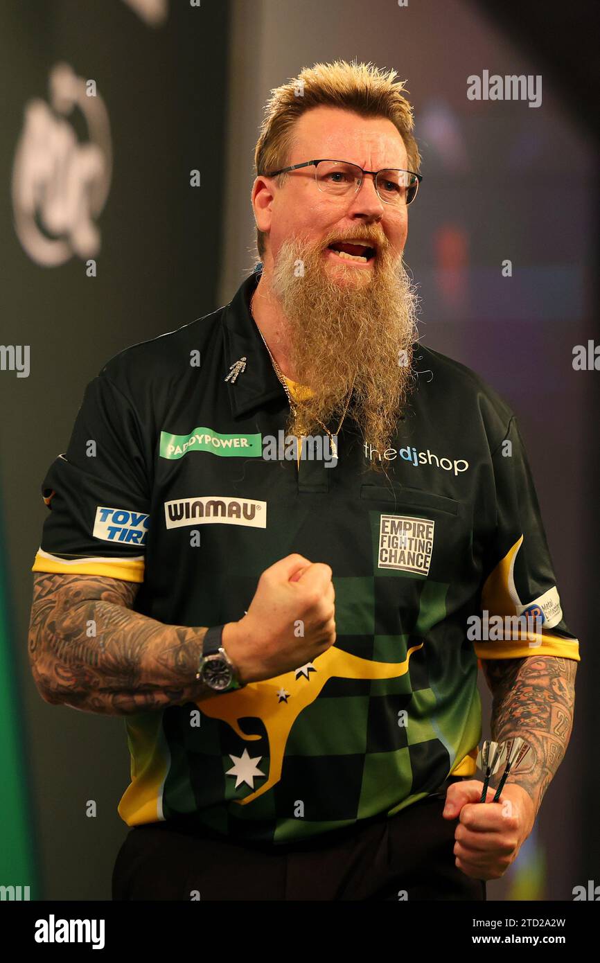 15 dicembre 2023, Alexandra Palace, Londra, Inghilterra; 2023/24 PDC ...