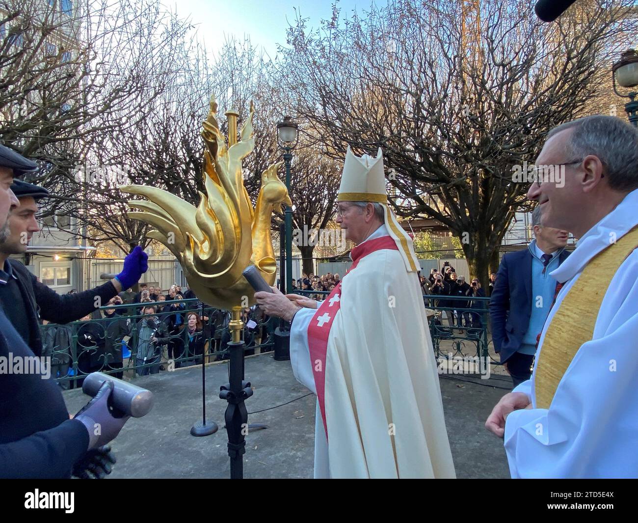 ©PHOTOPQR/OUEST FRANCE/Philippe Mirkovic ; Parigi ; 16/12/2023 ; Notre ...