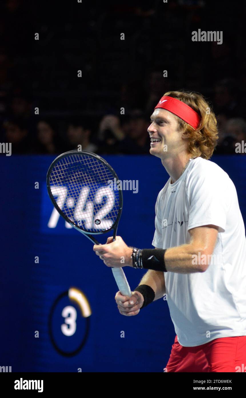 Londra, Regno Unito. 16 dicembre 2023. Ultimate Tennis Showdown (UTS) è ...