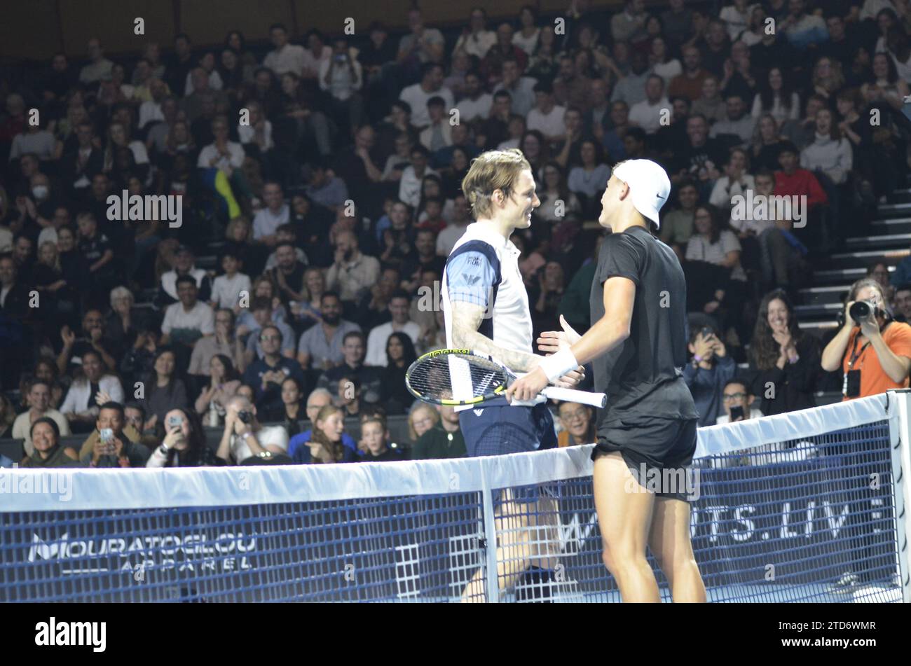 Londra, Regno Unito. 16 dicembre 2023. Ultimate Tennis Showdown (UTS) è ...