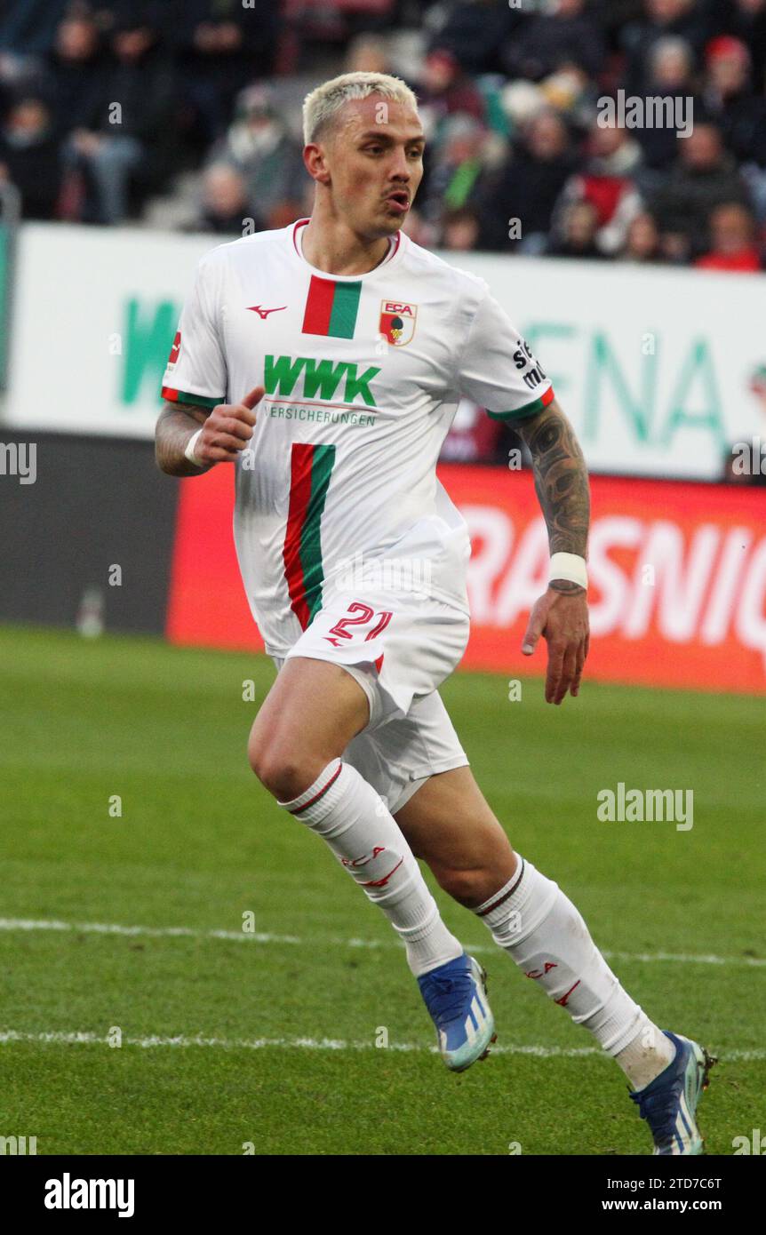 AUGUSTA, Germania - 16. Dicembre 2023: Il n. 21 Phillip TIETZ durante ...