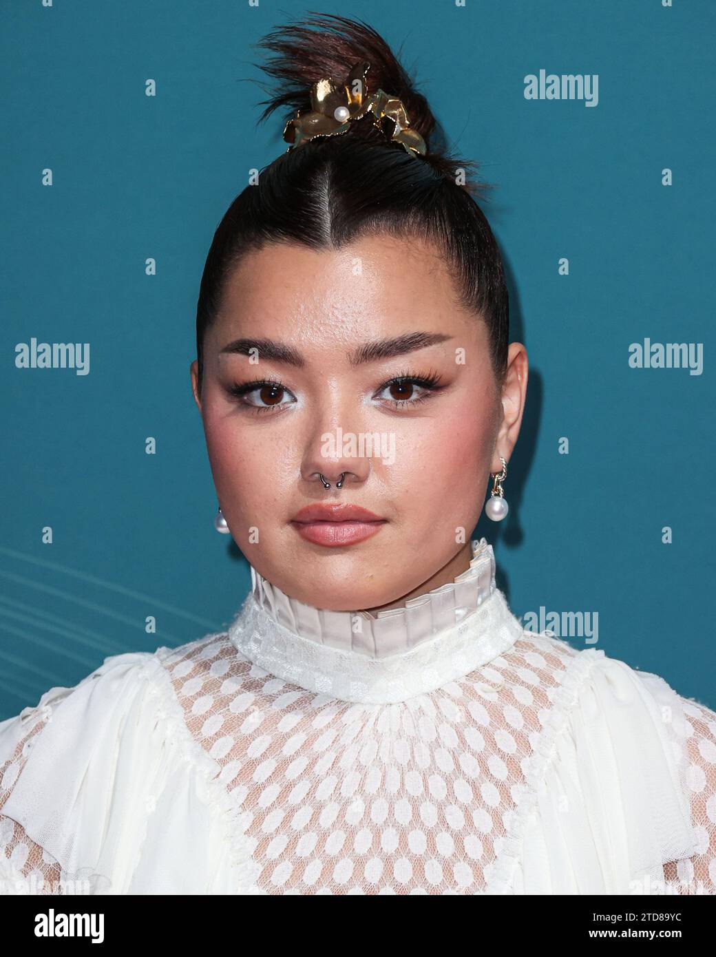 BEVERLY HILLS, LOS ANGELES, CALIFORNIA, USA - 16 DICEMBRE: L'attrice ...