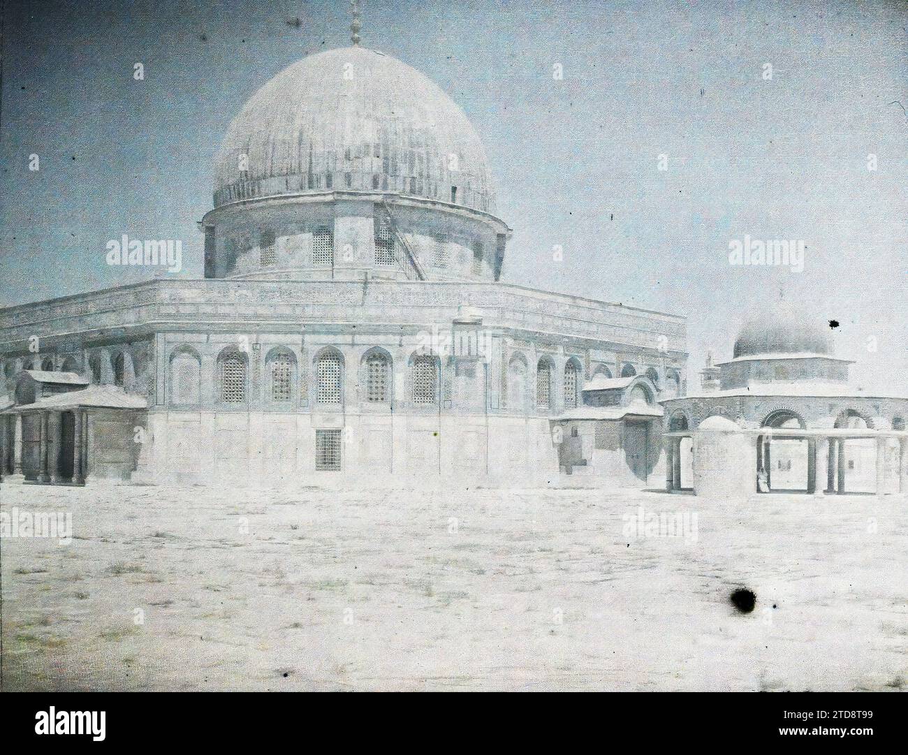 Gerusalemme, Israele, Palestina Vista orientale della Cupola della ...