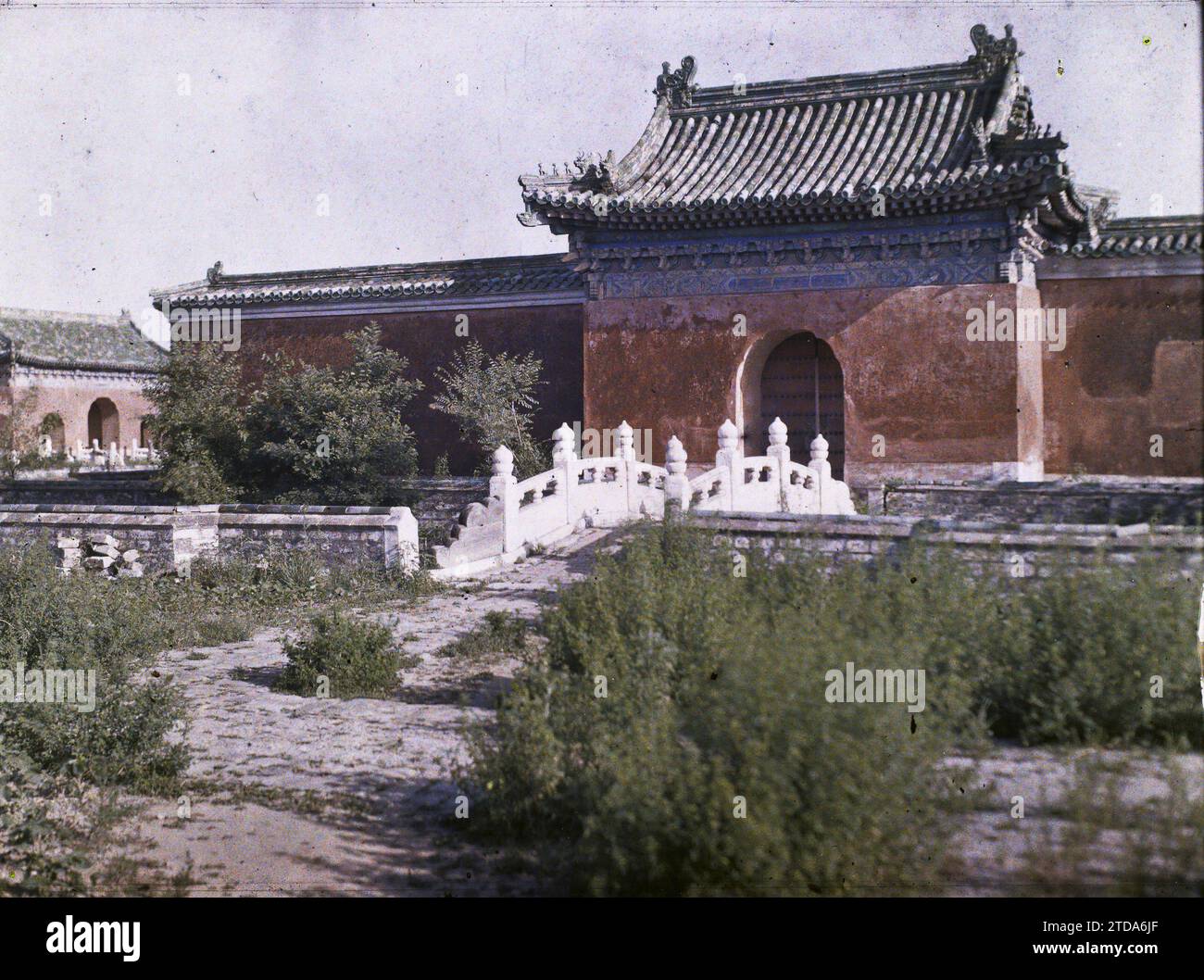 Pechino, Cina Tiantan ("tempio del cielo"), Habitat, architettura ...